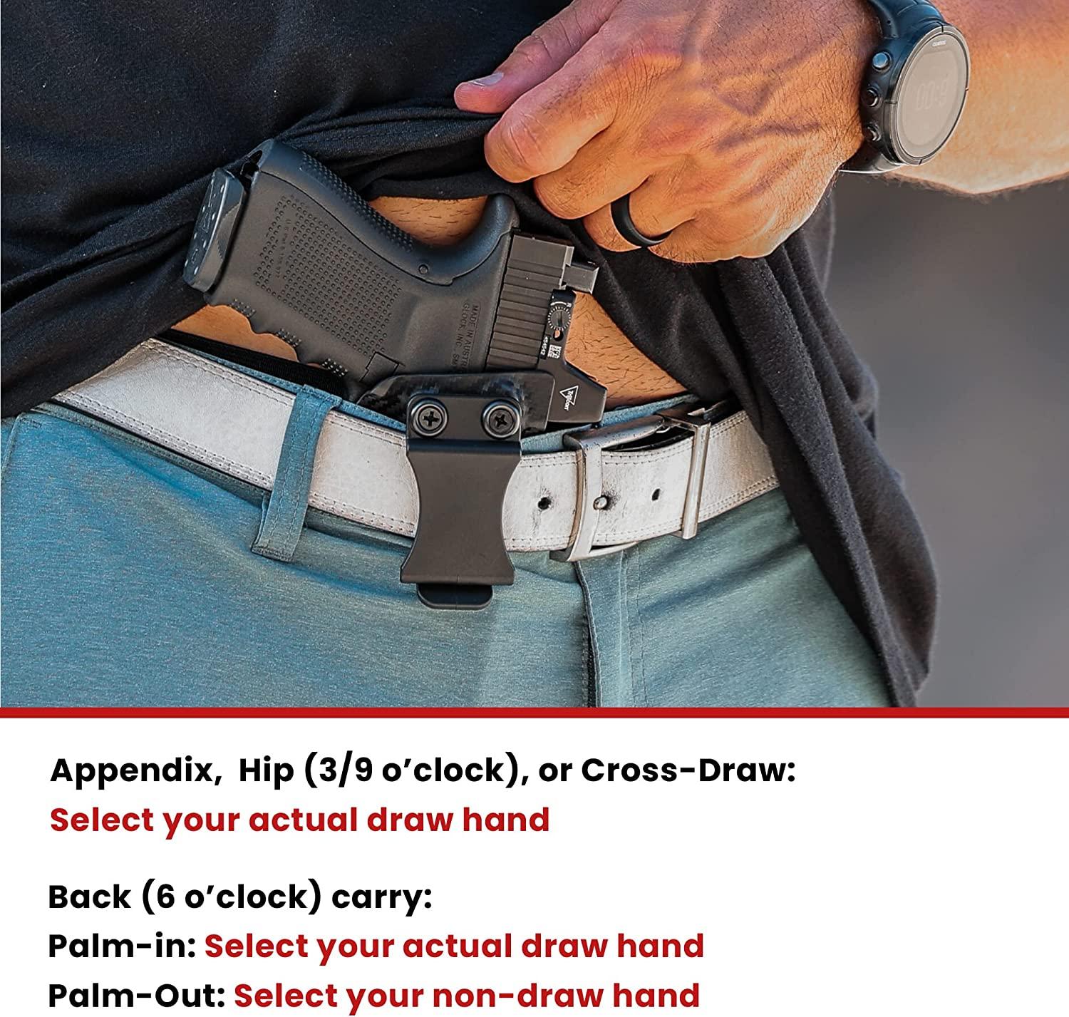 Concealment Express IWB KYDEX Holster | Claw Compatible | Appendix ...