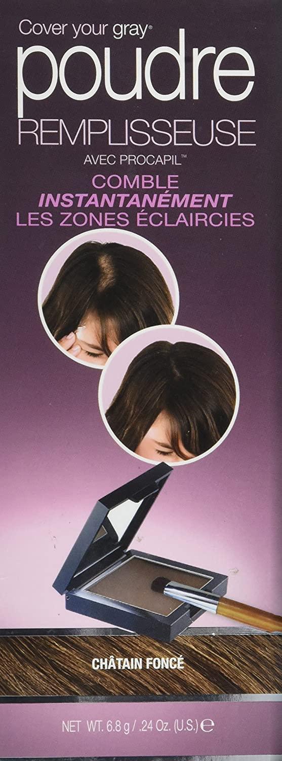 Cover Your Gray Fill In Powder - Medium Brown | Concealer for Roots and ...