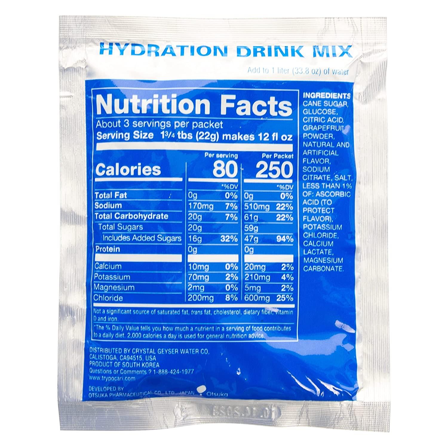 Pocari Sweat Powder 5 Packets - Hydration & Electrolyte Restoration ...