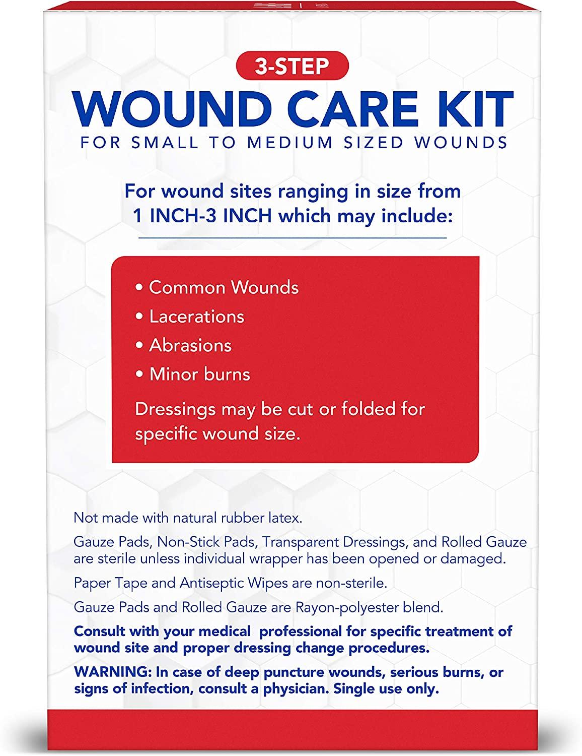 All Health Wound Care Kit - 40 Items for Small to Medium Wounds | Buy ...