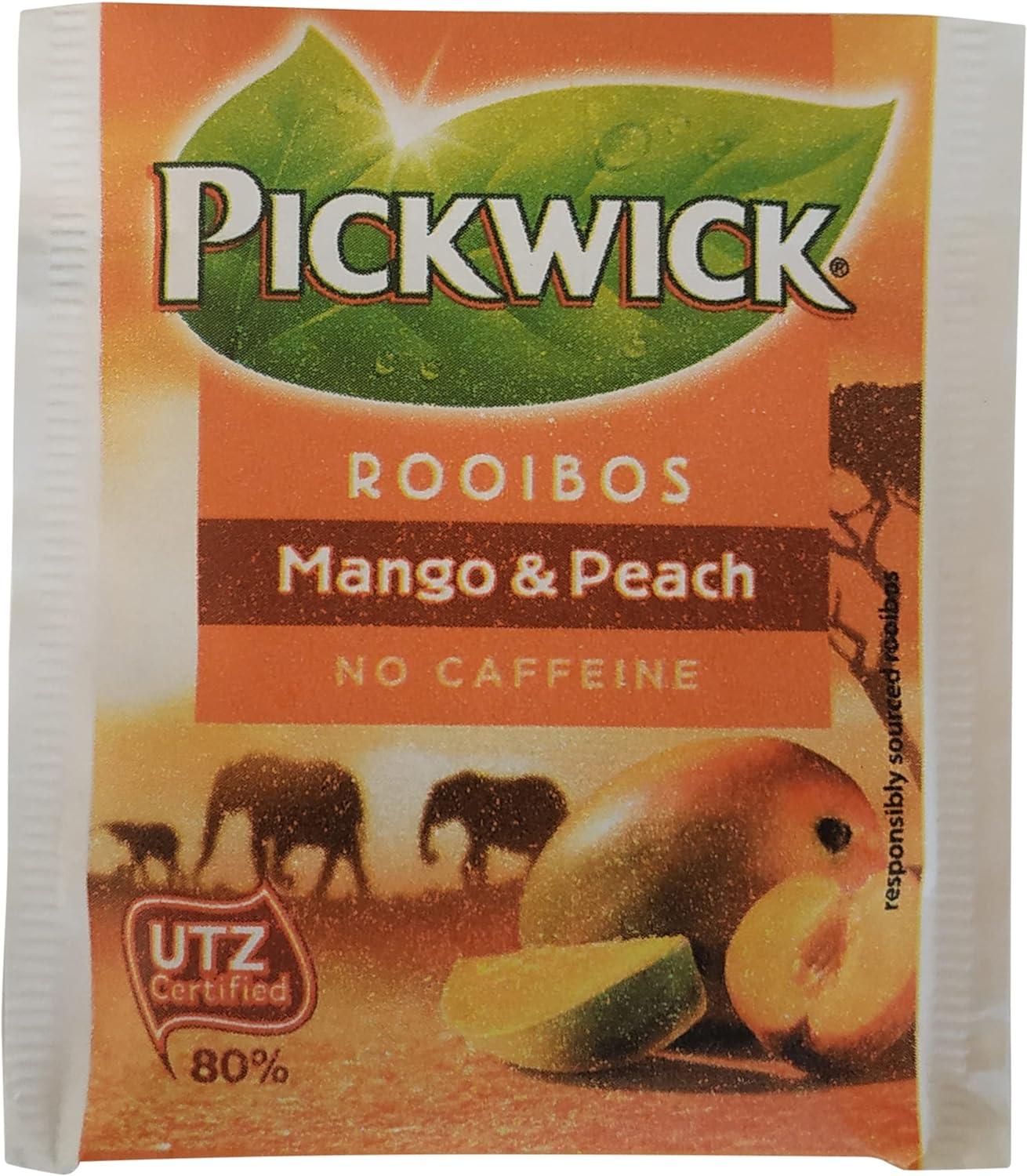 Pickwick Rooibos Tea with Mango & Peach - 20 Tea Bags | Buy Now with ...