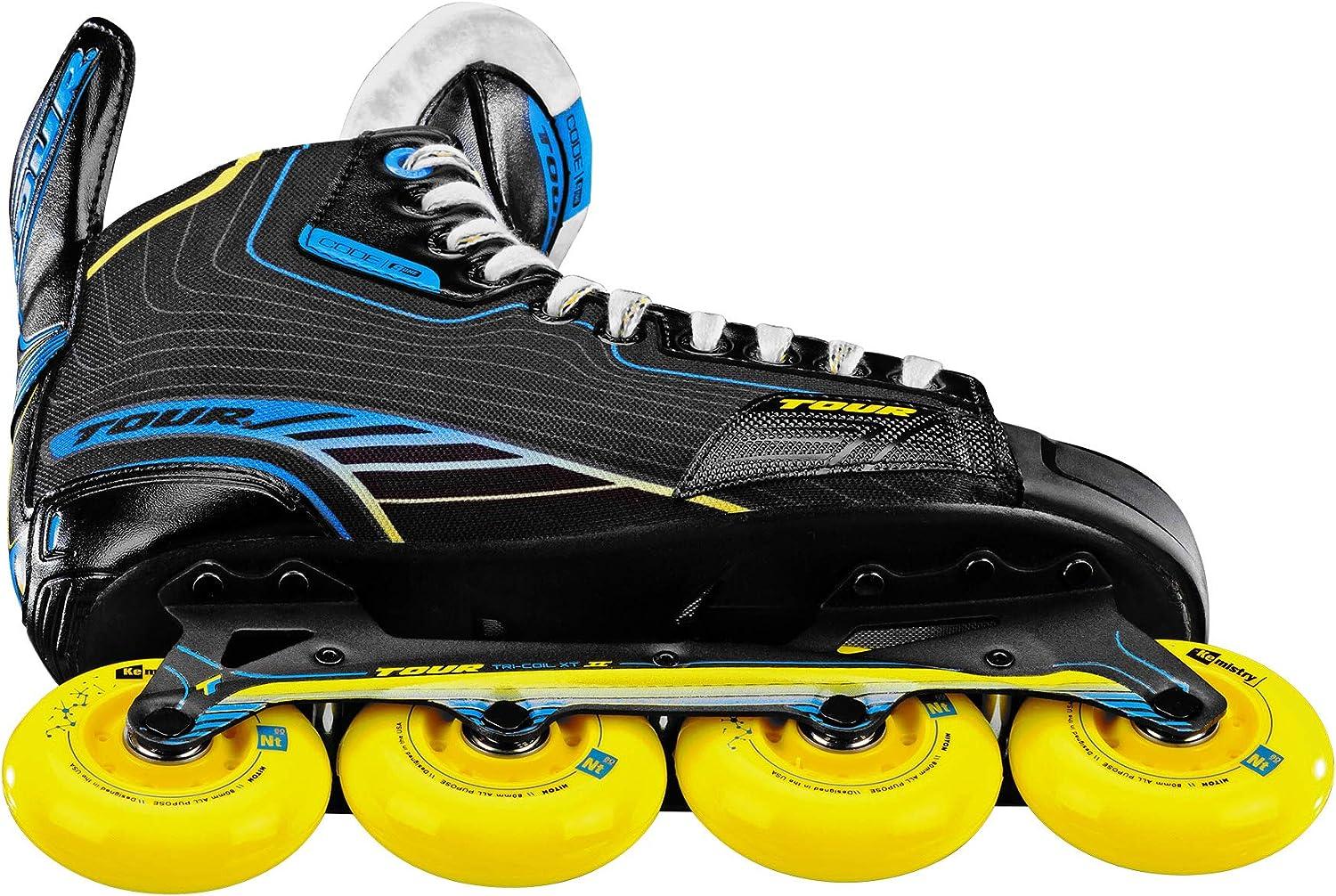 Tour Code 9.one Junior Inline Hockey Skates Black - Size 3 | Buy Now ...