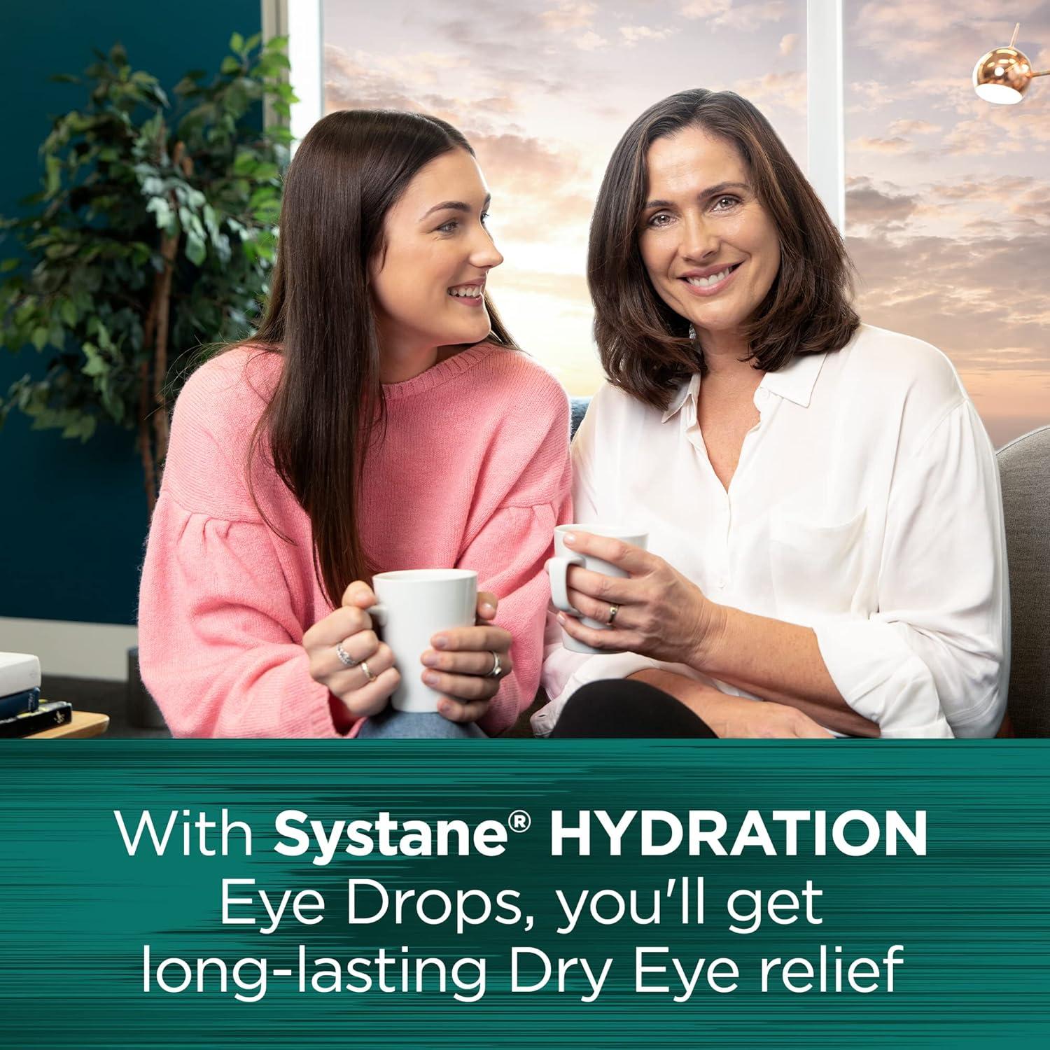 Systane HYDRATION Eye Drops - 3 x 10 ml | Soothing Moisture for Dry ...