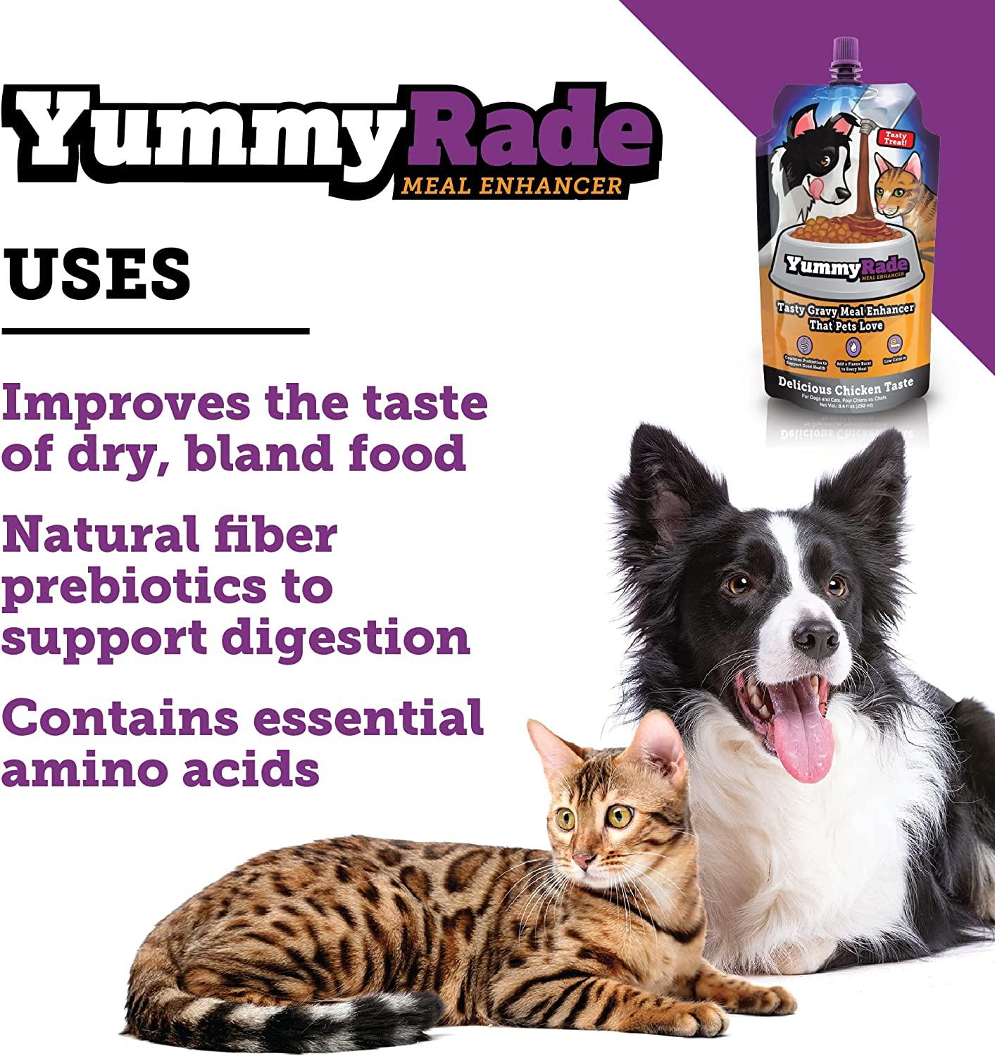 YummyRade Pet Meal Topper: Healthy Gravy Enhancer for Dogs & Cats ...