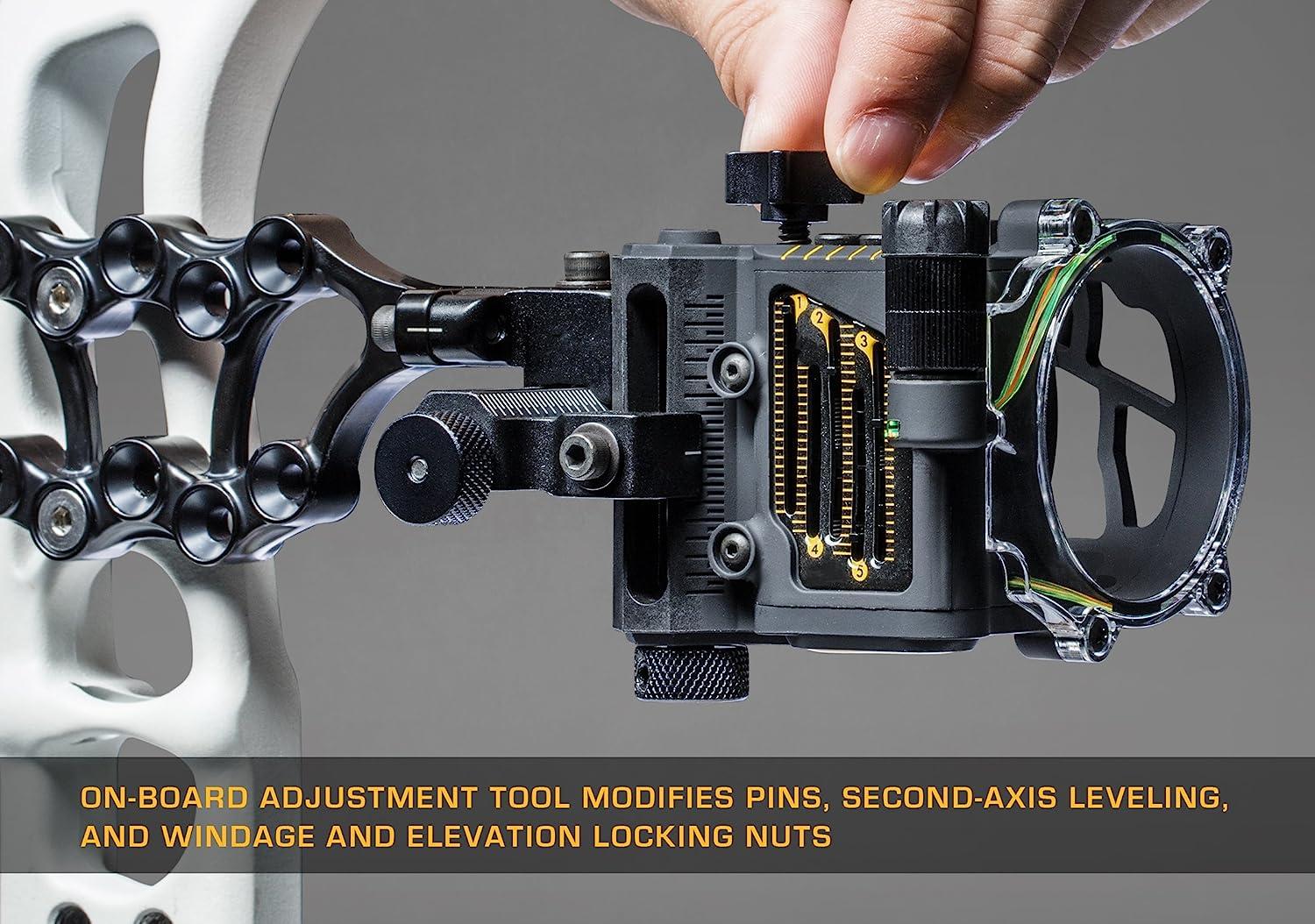 Trophy Ridge Fix Series 5-Pin Sight - Precision Accuracy for Bowhunting ...
