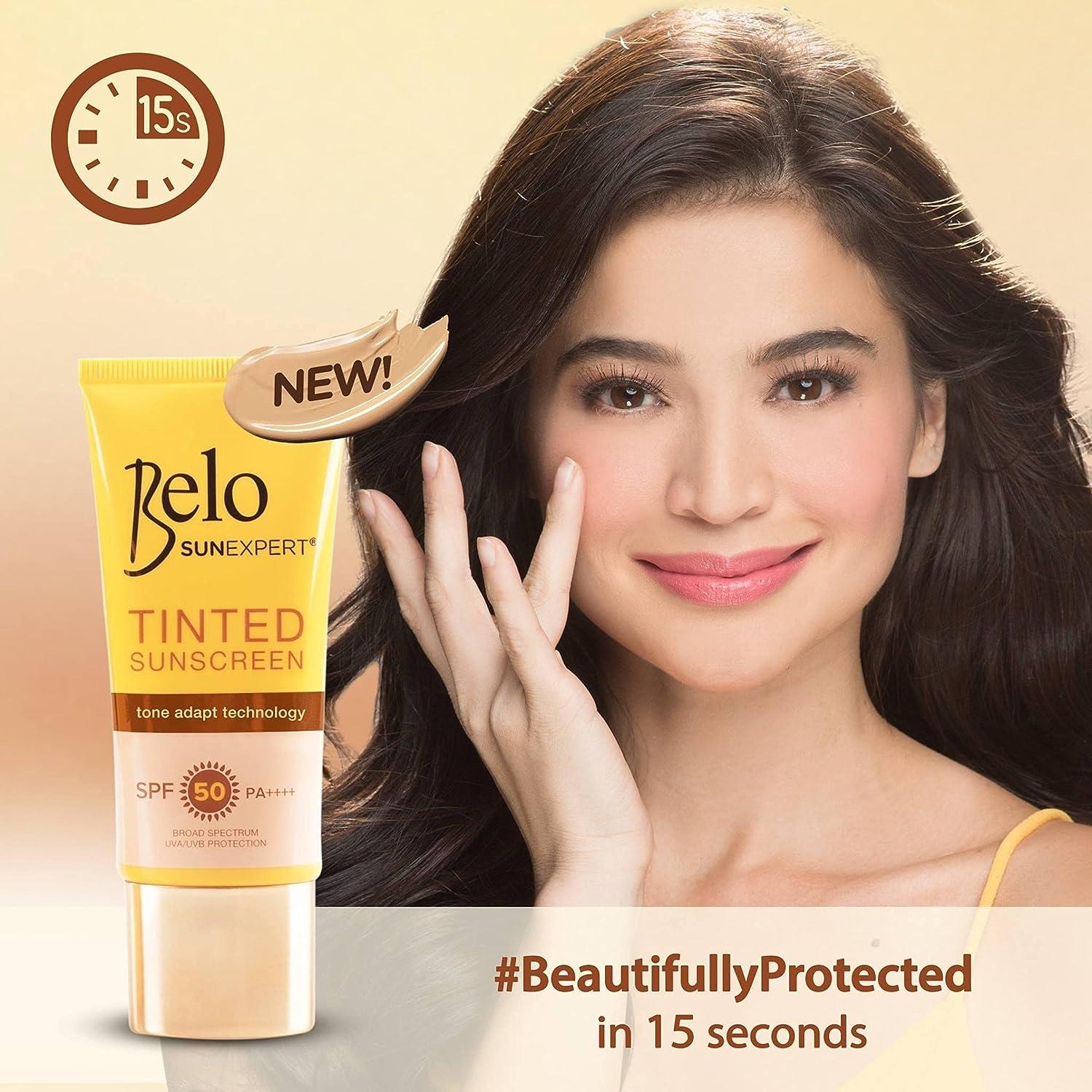 Belo SunExpert Perfecting Shield Tinted Sunscreen SPF50 PA+++ 50mL ...