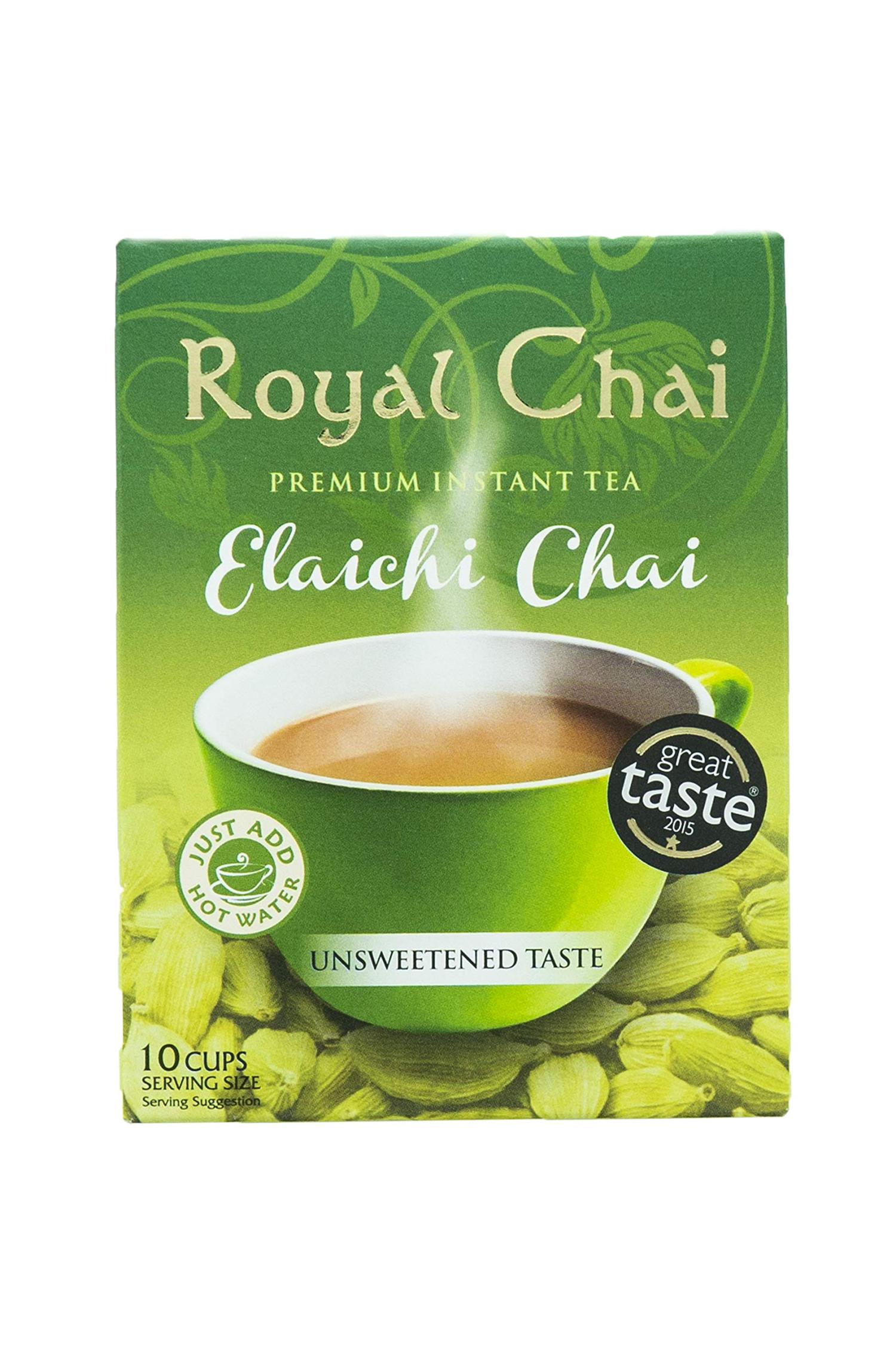 Royal Chai - Premium Instant Tea - Cardamom (unsweetened) 180g x 2 ...