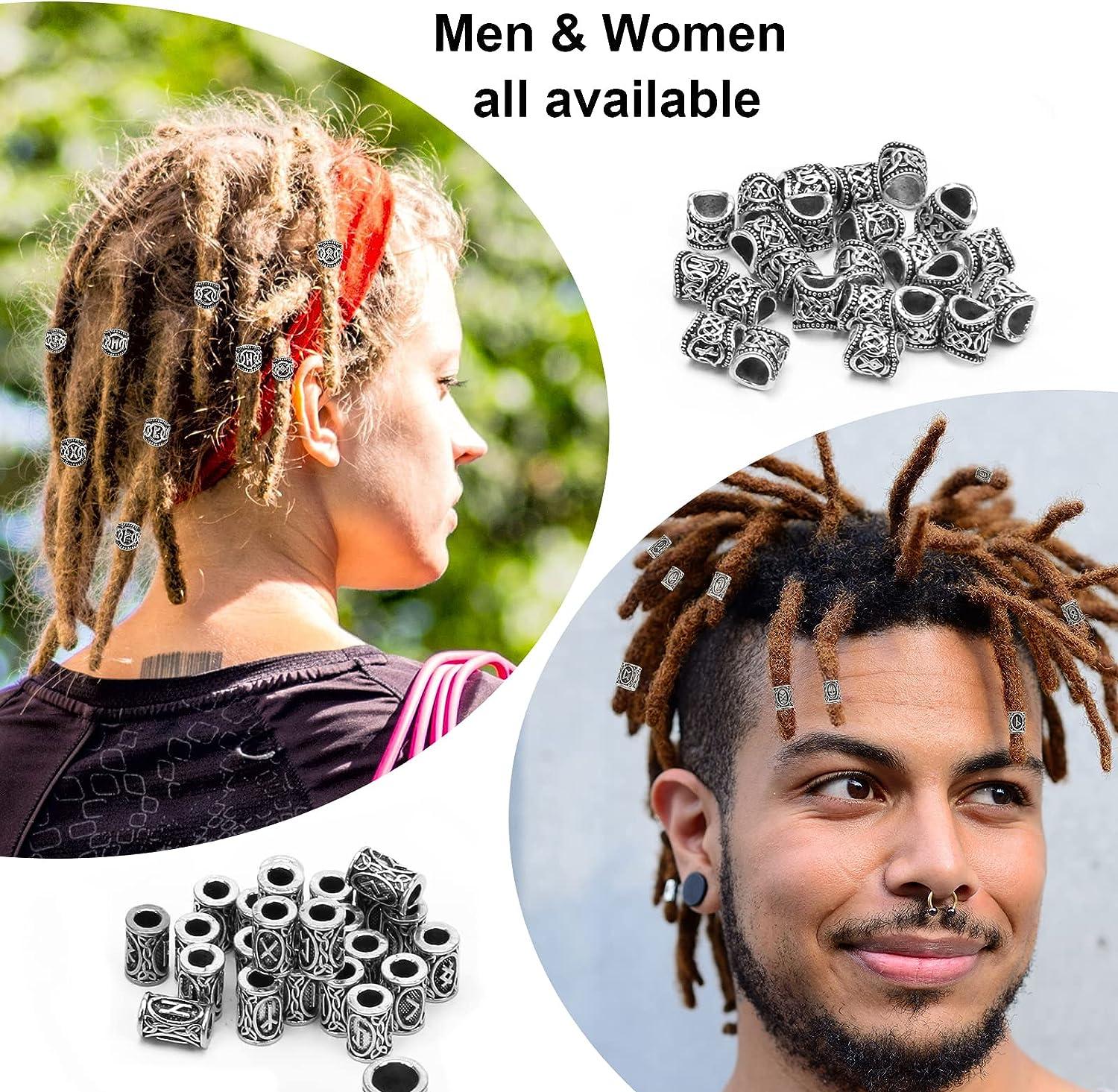 Viking Norse Rune Beard Beads - Norse Inspired Jewelry for Men | DIY ...