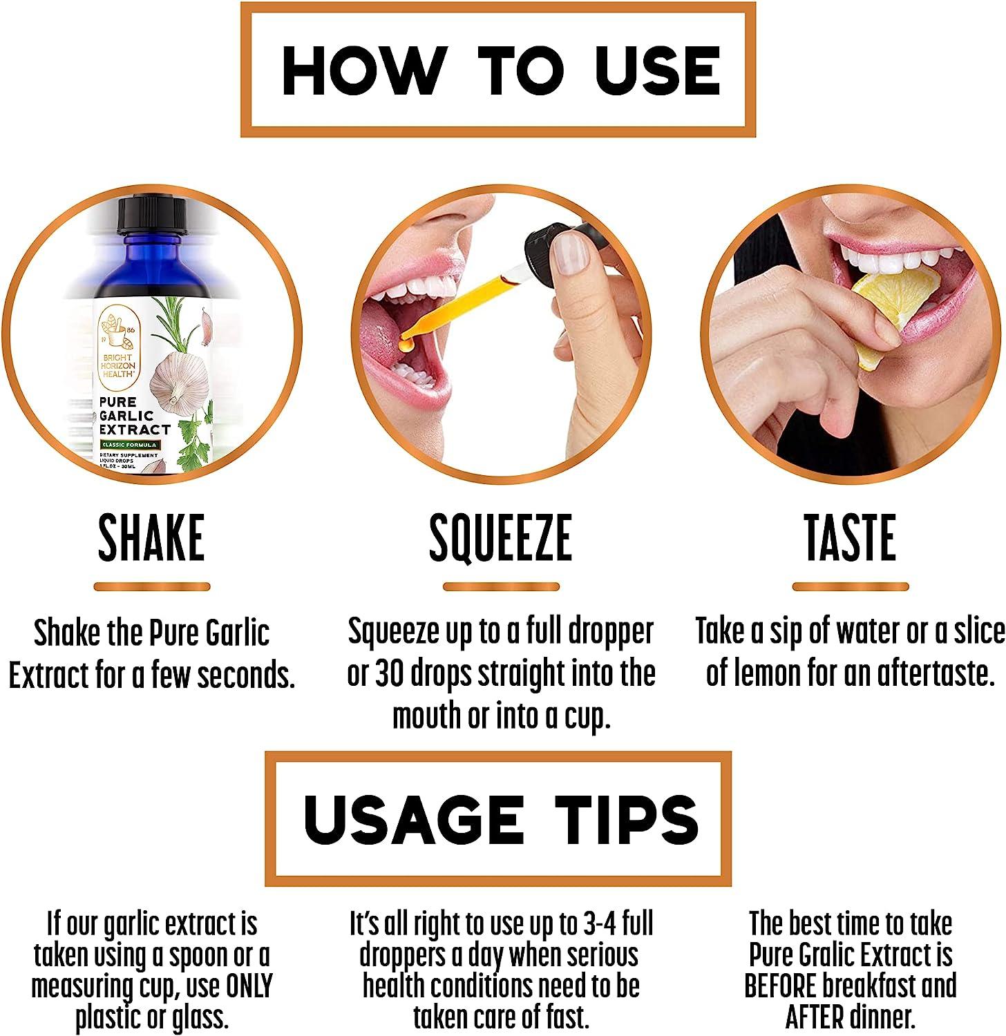 Organic Garlic Extract with Allicin | Immune Support & Nutrient Boost ...