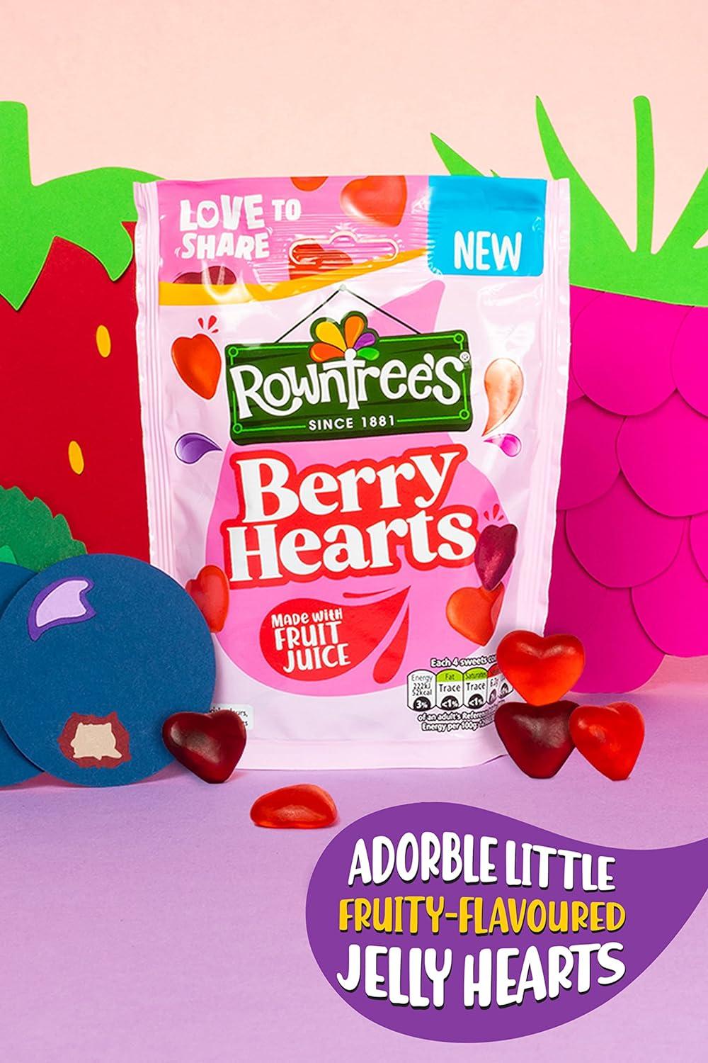 Nestl Rowntree s Berry Hearts 115g (Pack of 3) 115 g (Pack of 3) | Buy ...