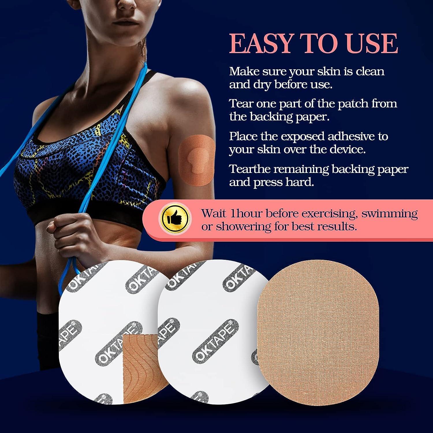 OK TAPE Adhesive Patches for MEDTRONIC Guardian CGM - Waterproof & Sweatproof Sensor Patches ...