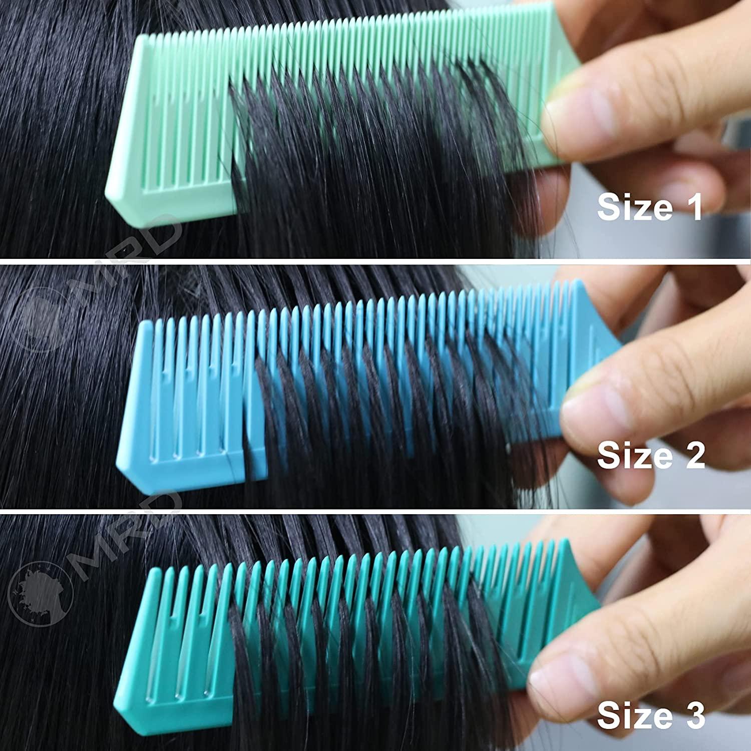 3 Sizes Premium Highlighting Comb Set - Professional Weaving Styling ...