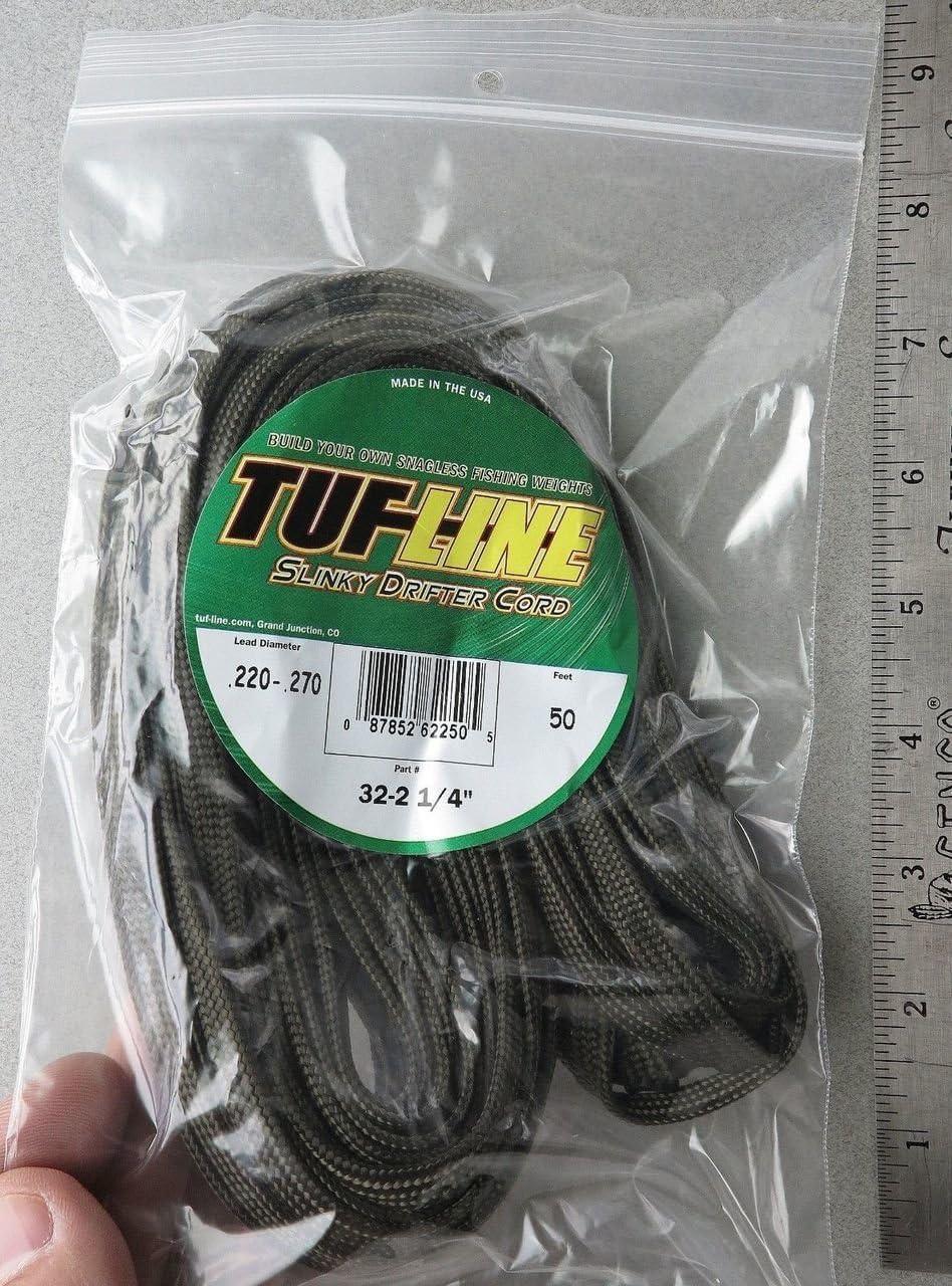 Tuf Line SD32259 Slinky Drifter Cord - 1/4 x 50ft, Green | Buy Now with ...