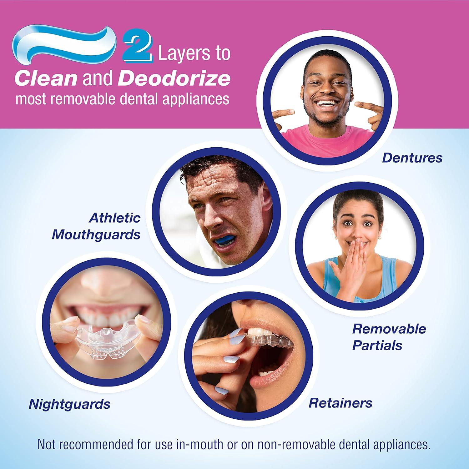 Denture Cleaning Paste - Fast Stain Removal for Dentures, Partials ...