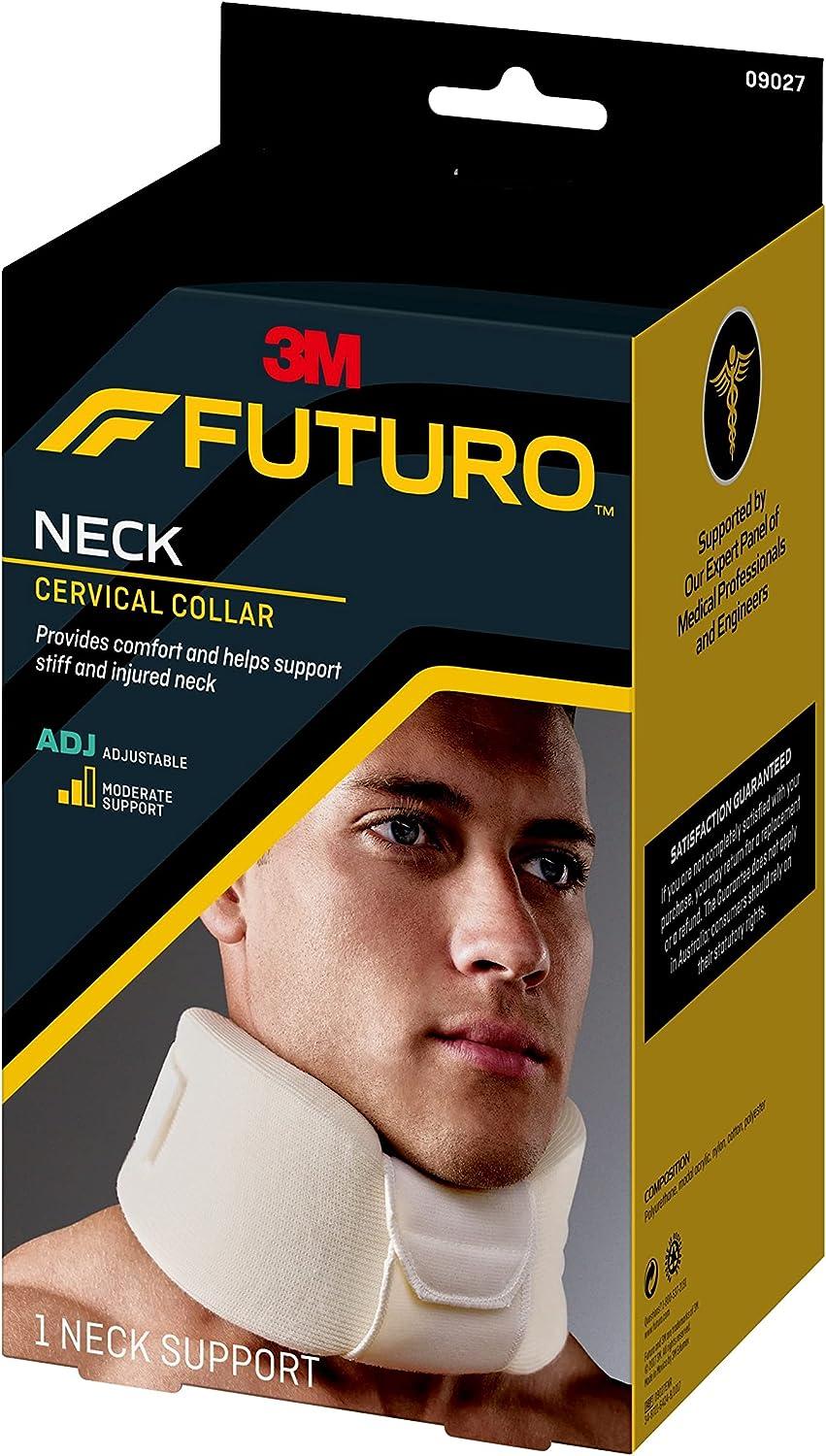 FUTURO Adjustable Cervical Collar - Support and Comfort for Neck Pain ...