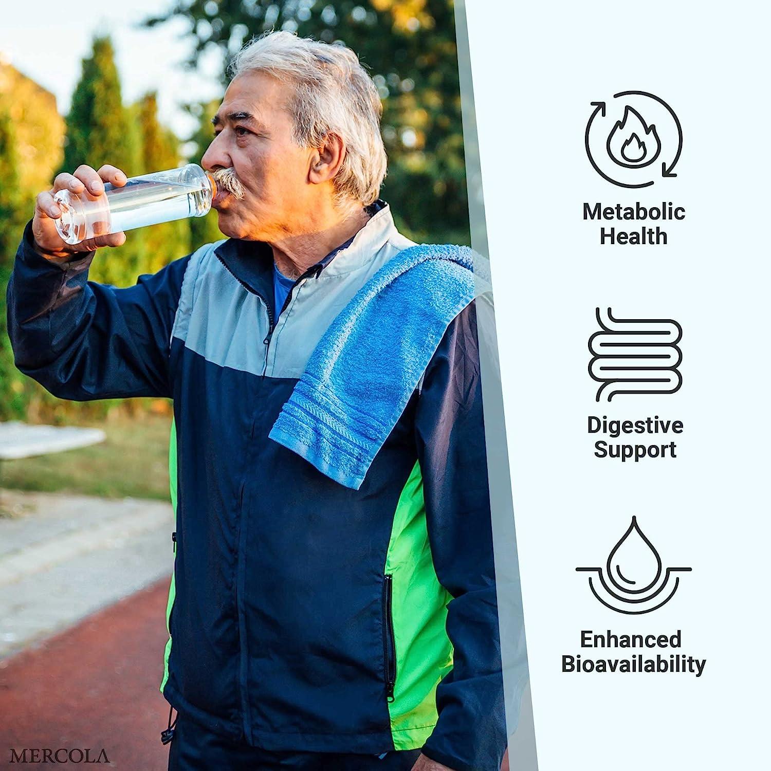 Dr. Mercola Biothin Berberine with Chromium Dietary Supplement - 30 ...