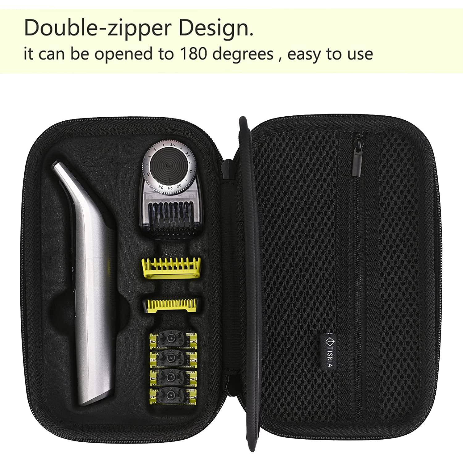 Black Texture Tisnia Case for Philips Norelco OneBlade Pro QP6520/70 ...