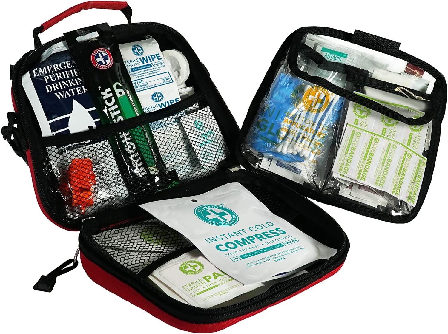303 Piece First Aid Kit for Home, Office, Car, School - Be Smart Get ...