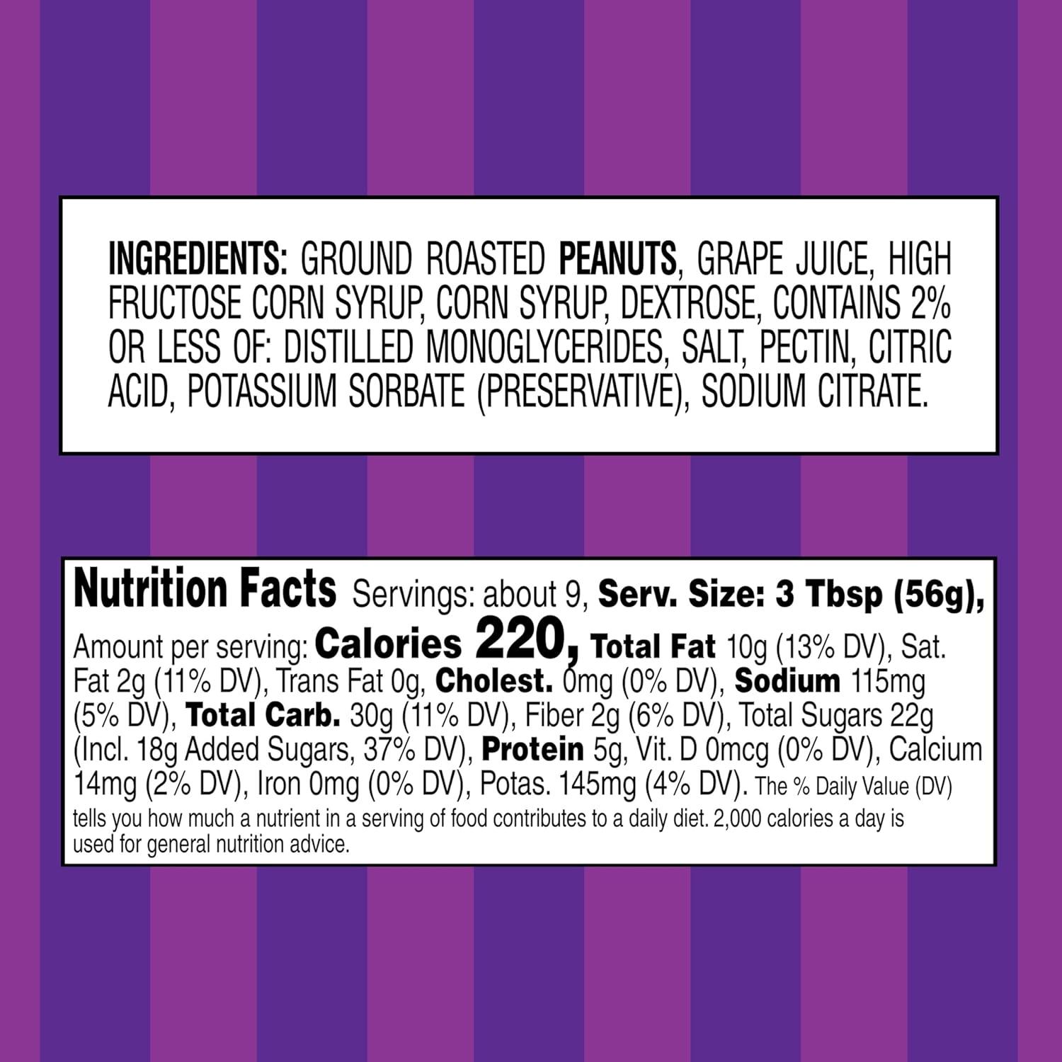 Buy Smuckers Goober Peanut Butter & Grape Jelly Spread - 510g Jar ...