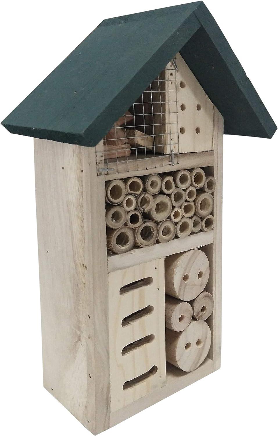 Eco-Friendly Bug House Hotel - Insect Nest Box for Gardens and Yards ...
