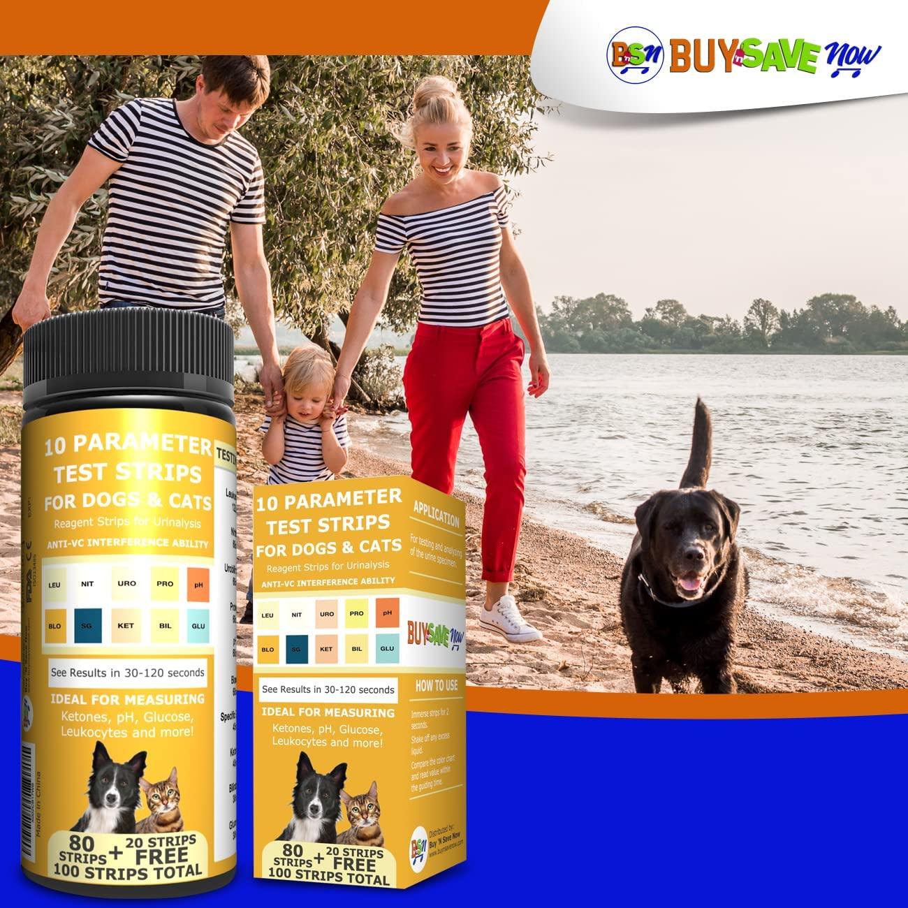 Pet Test Strips: Accurate Urine Monitoring Kit for Dogs, Cats & Other ...