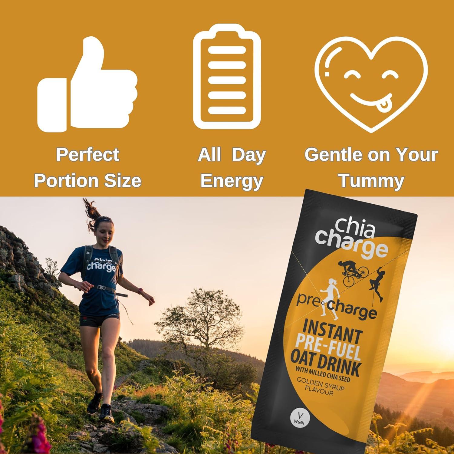 Chia Charge Energy Drink Powder Carbohydrate Enhanced Running and ...