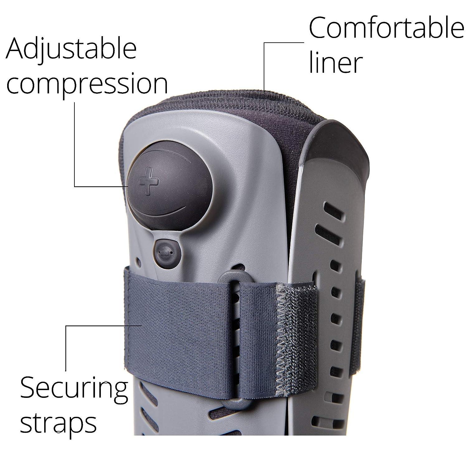 Ossur Rebound Air Walker Boot High Top (Medium) - Adjustable Straps ...