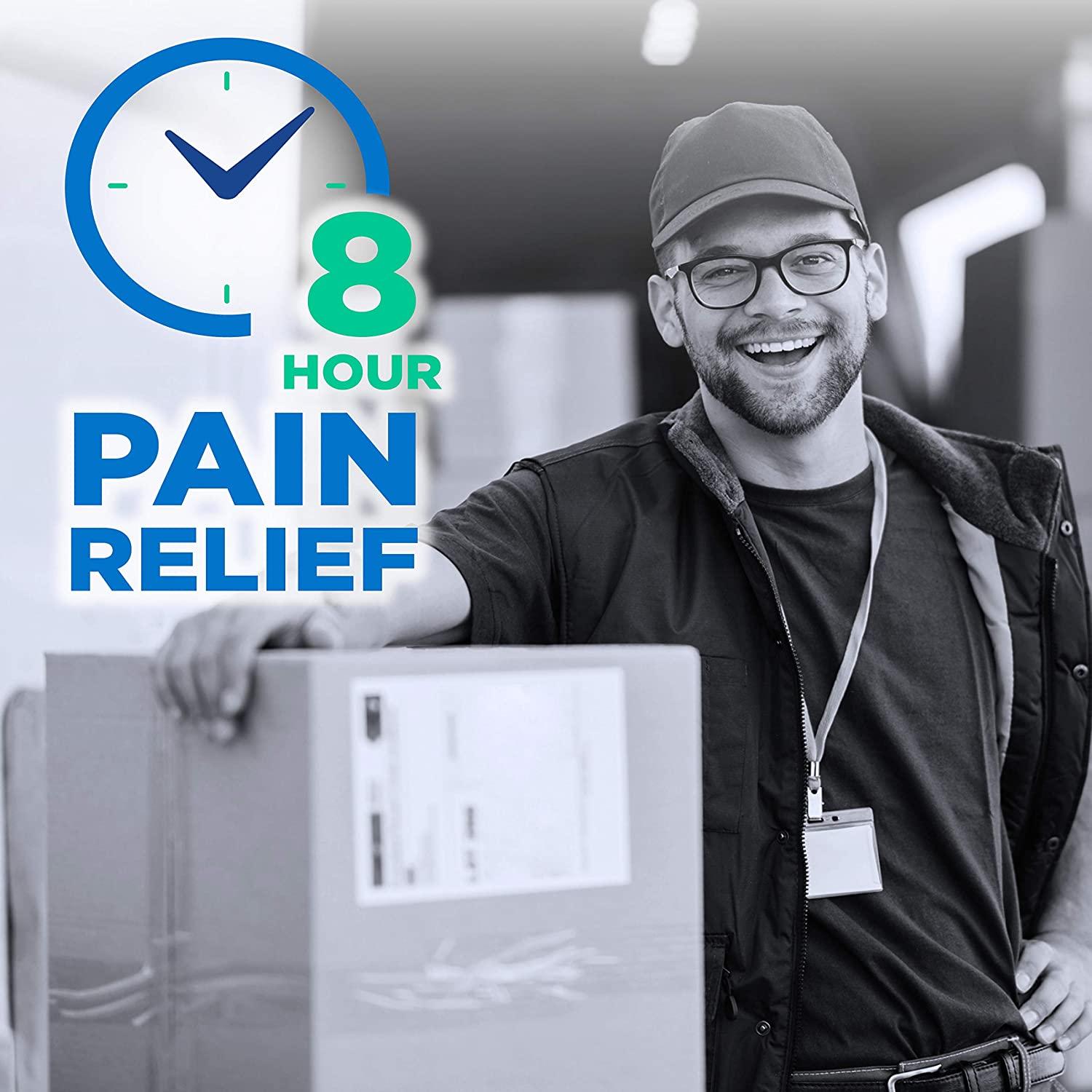 Amazon Basic Care Lidocaine Patch 4% XL - 3 Count | Topical Anesthetic ...