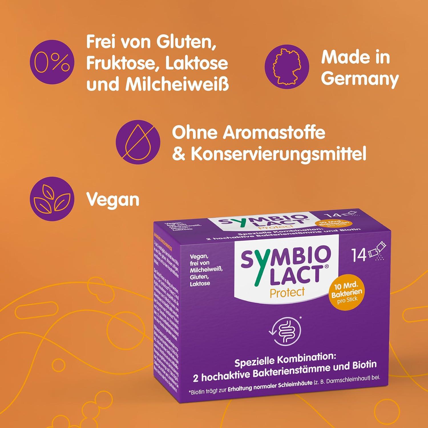 Symbiolact Protect - Probiotic Supplement with Lactic Acid Bacteria ...