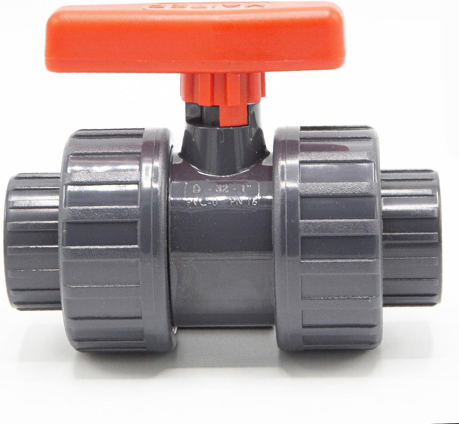 PVC Ball Tap 32mm | 1-Inch Shut-Off Tap for Adhesive Mufflers ...