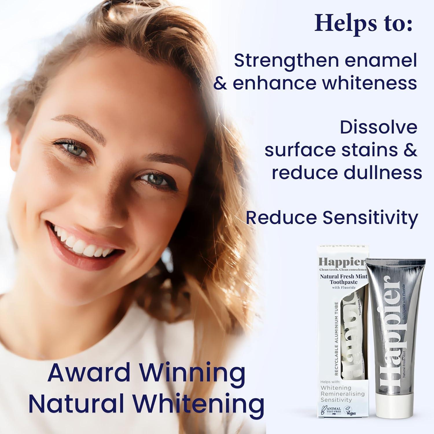 Happier Toothpaste - Fresh Mint - 2.6 Oz. | Buy Now with Express ...