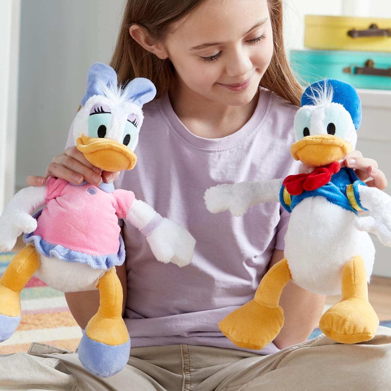 Disney Store Daisy Duck Small Soft Toy for Kids - 30cm Cuddly Character ...