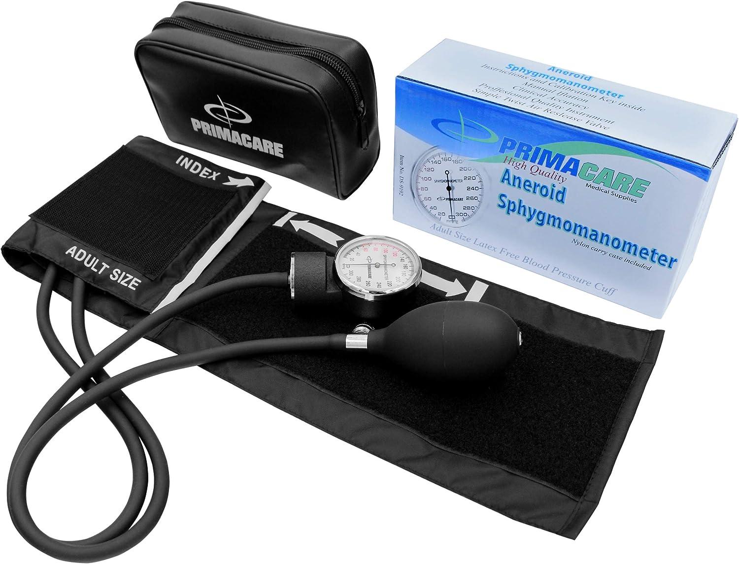 Primacare DS-9192 Adult Size Blood Pressure Kit with Aneroid ...
