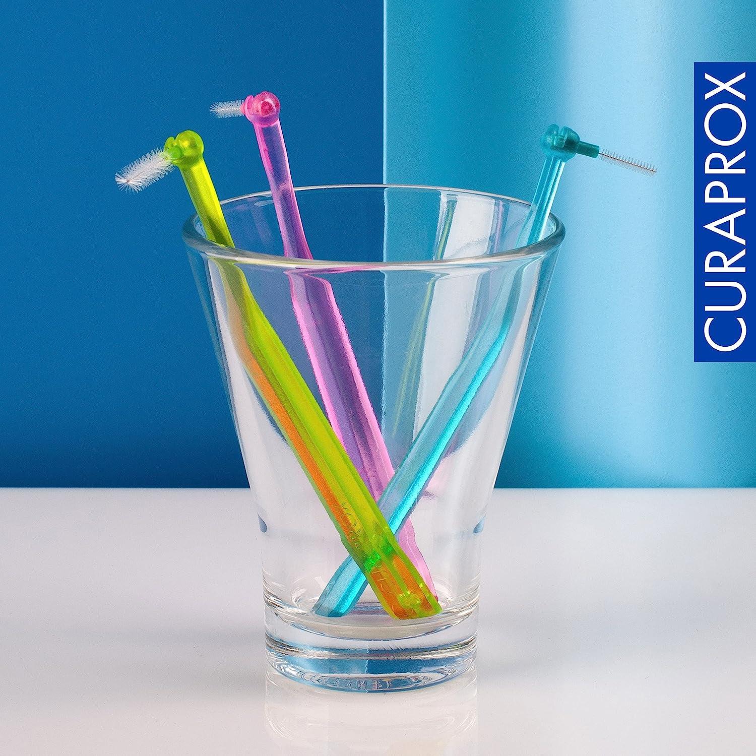 Curaprox Prime Plus CPS 11 Holder with 5 Interdental Brushes - 1.1mm to ...