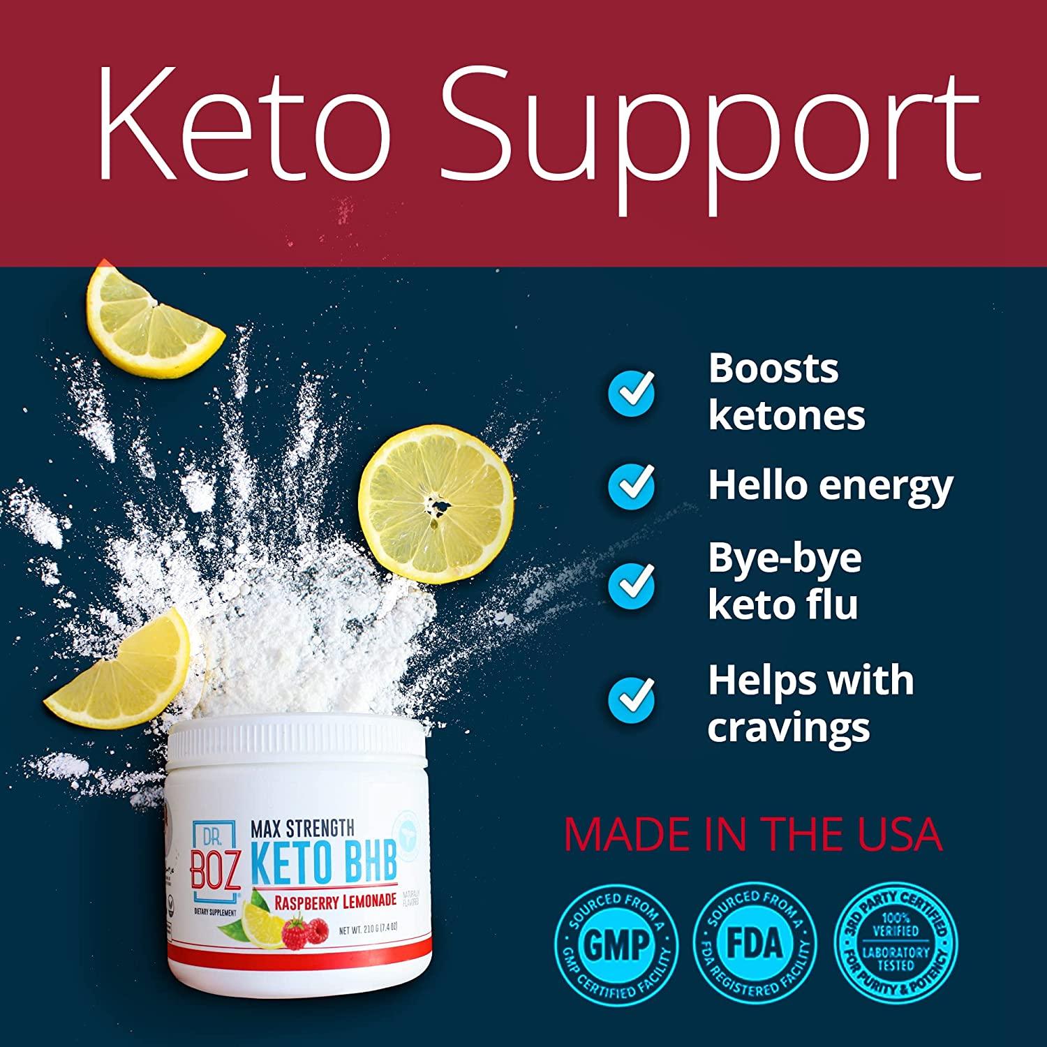 Dr. Boz Keto BHB Powder [Exogenous Ketones Supplement] - Best Keto ...