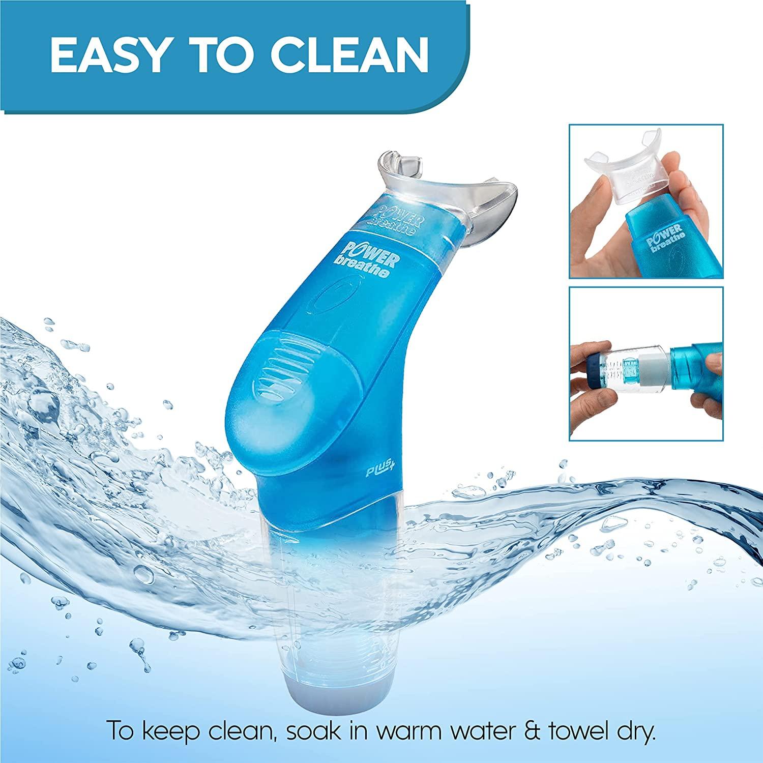 POWERbreathe Inspiratory Muscle Trainer - Blue | Medium Resistance ...