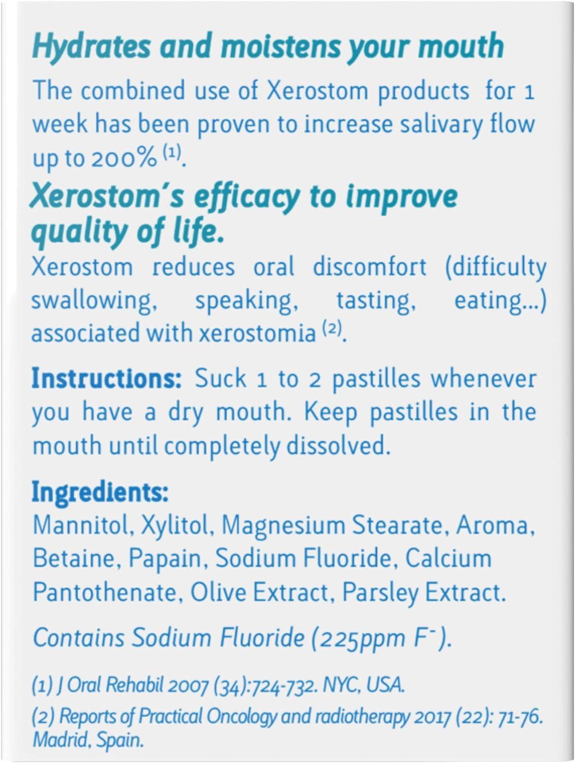 Xerostom Saliactive Dry Mouth Pastilles - 30 Units (Pack of 1) | Buy ...