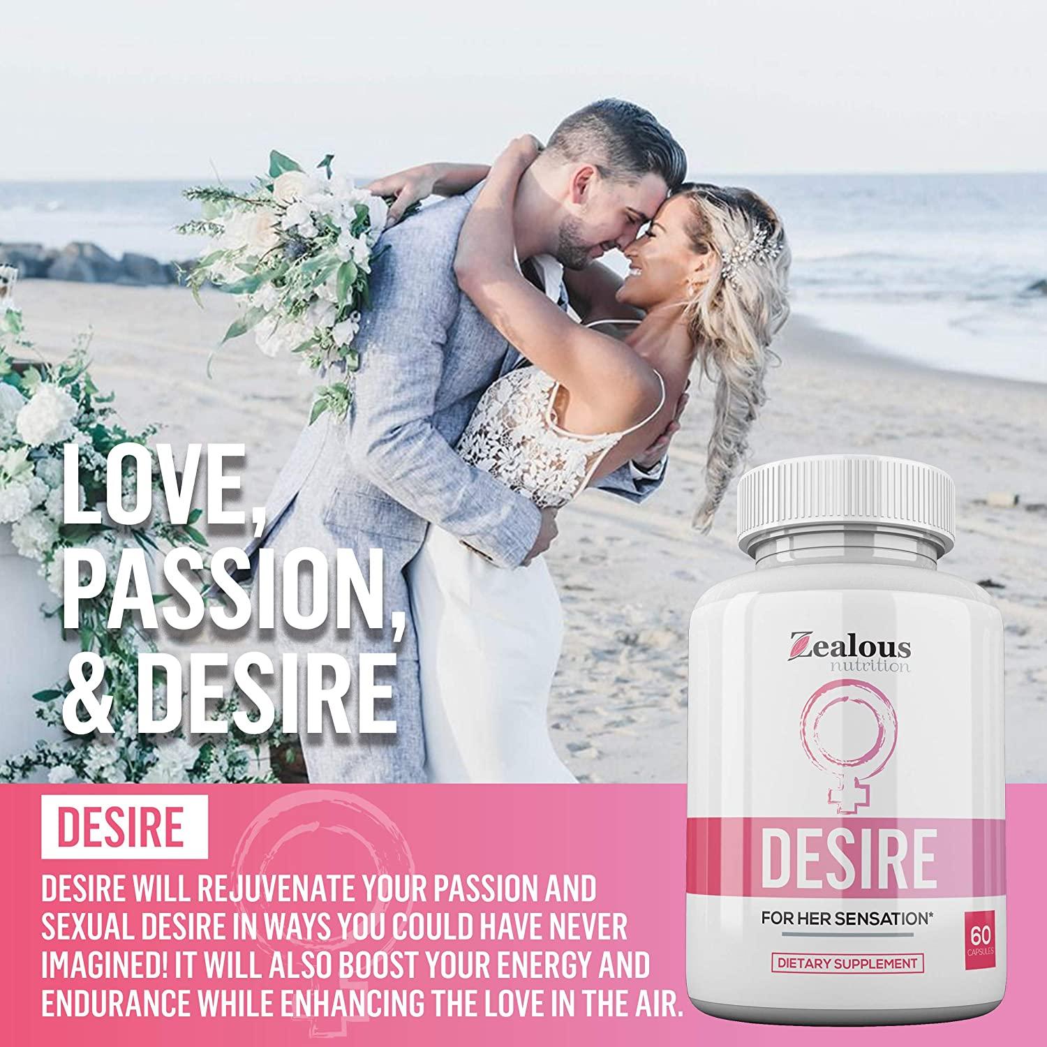 Desire Female Enhancement Pills - Natural Mood Booster for Women ...