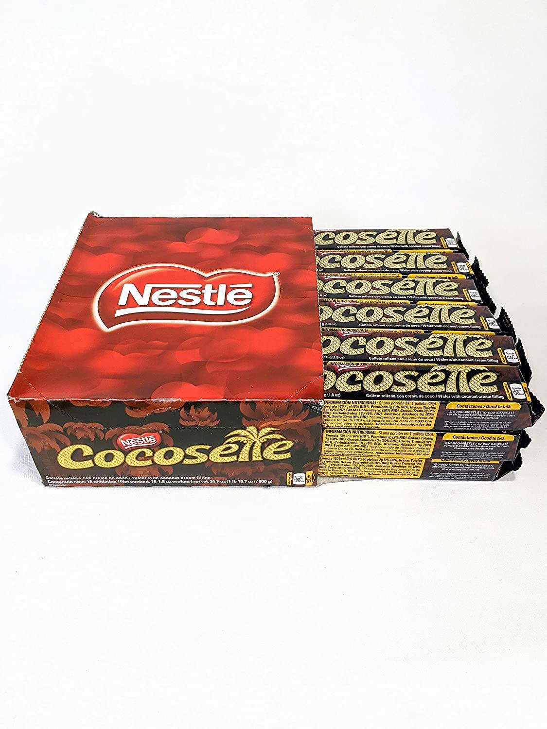 Nestle Cocosette Maxi Galleta Rellena De Coco 900g (18x50g) - Delicious ...