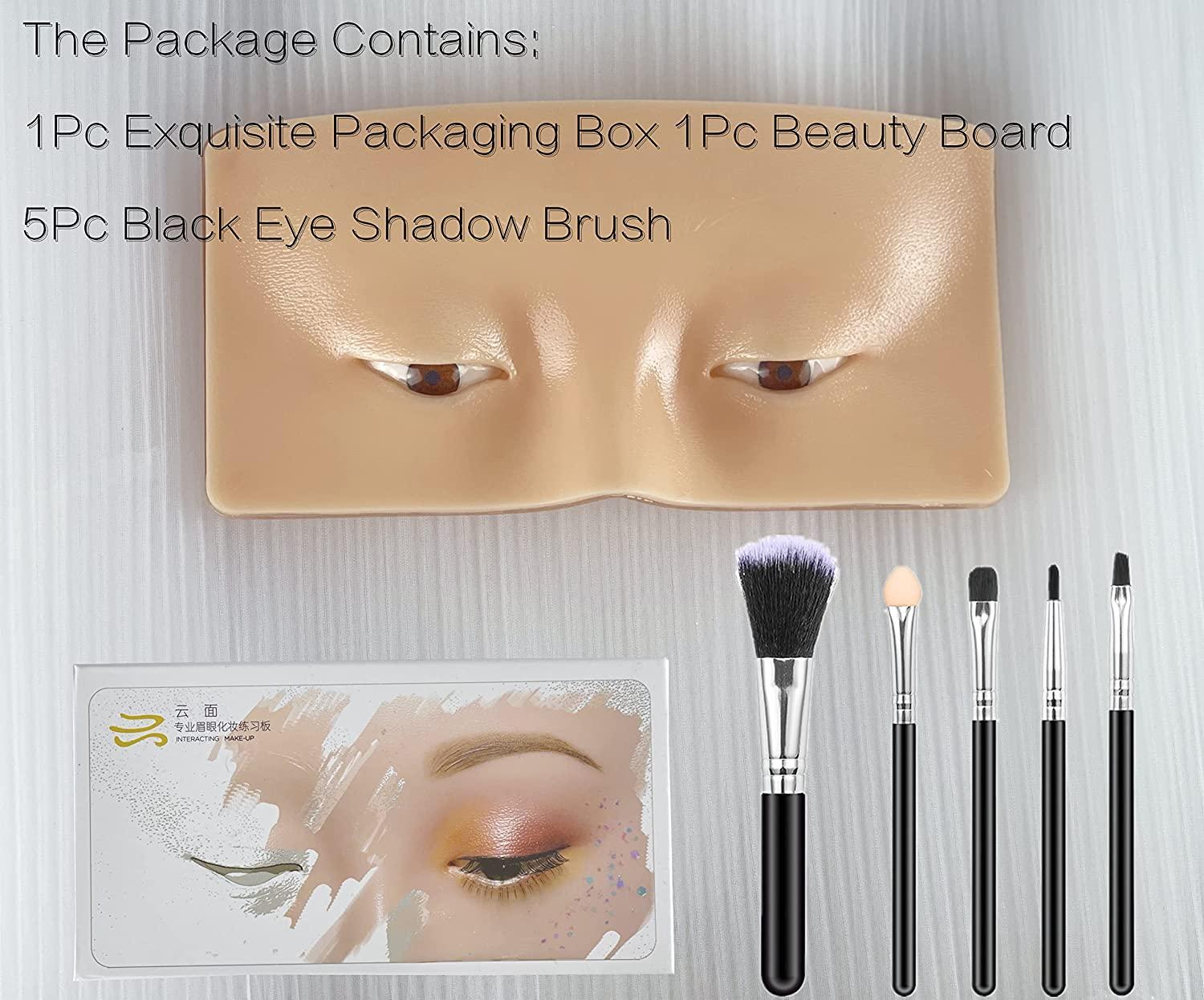 3D Makeup Practice Face, The Perfect Aid to Practicing Makeup, Silicone ...