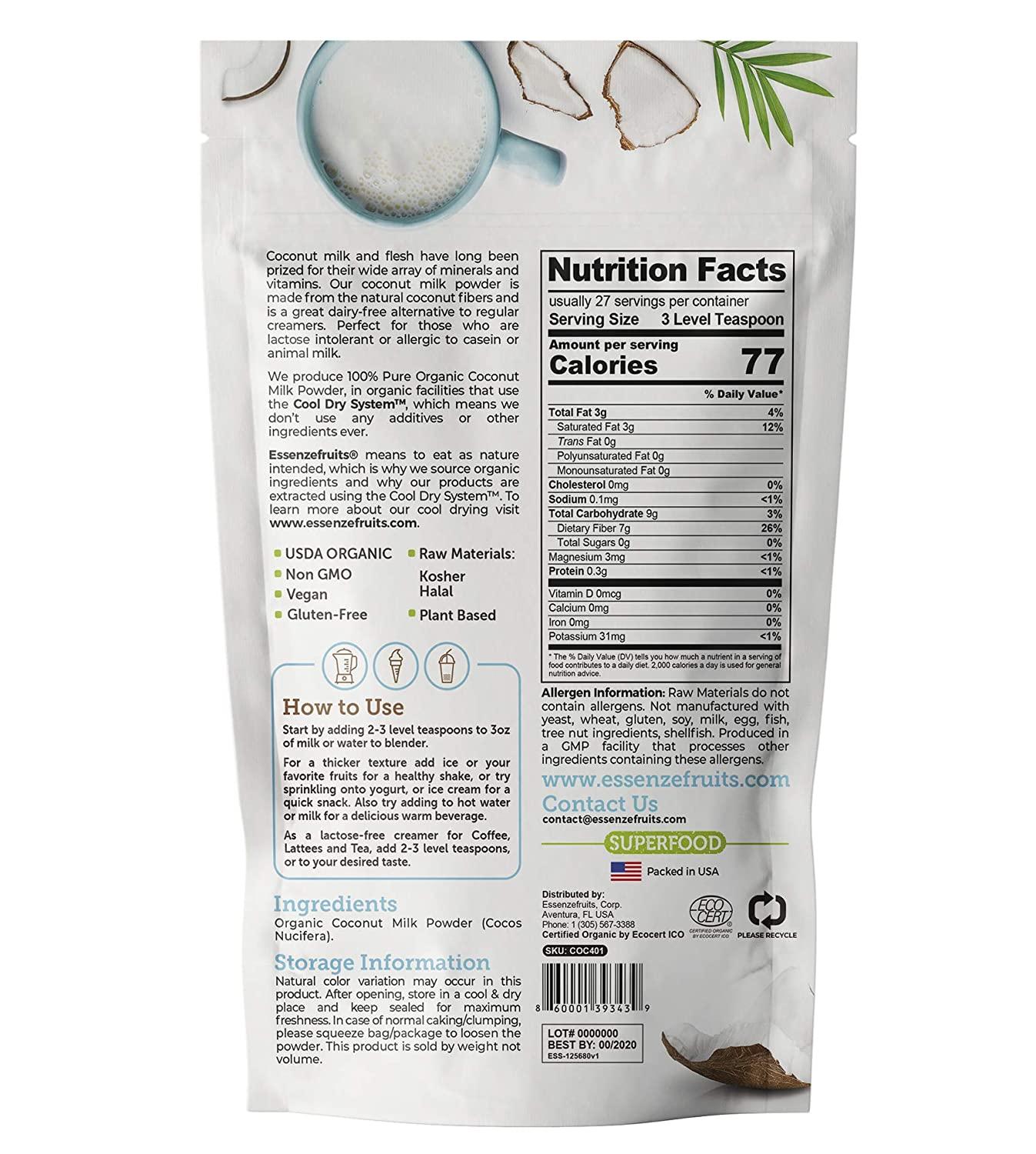 Coconut Milk With No Additives
