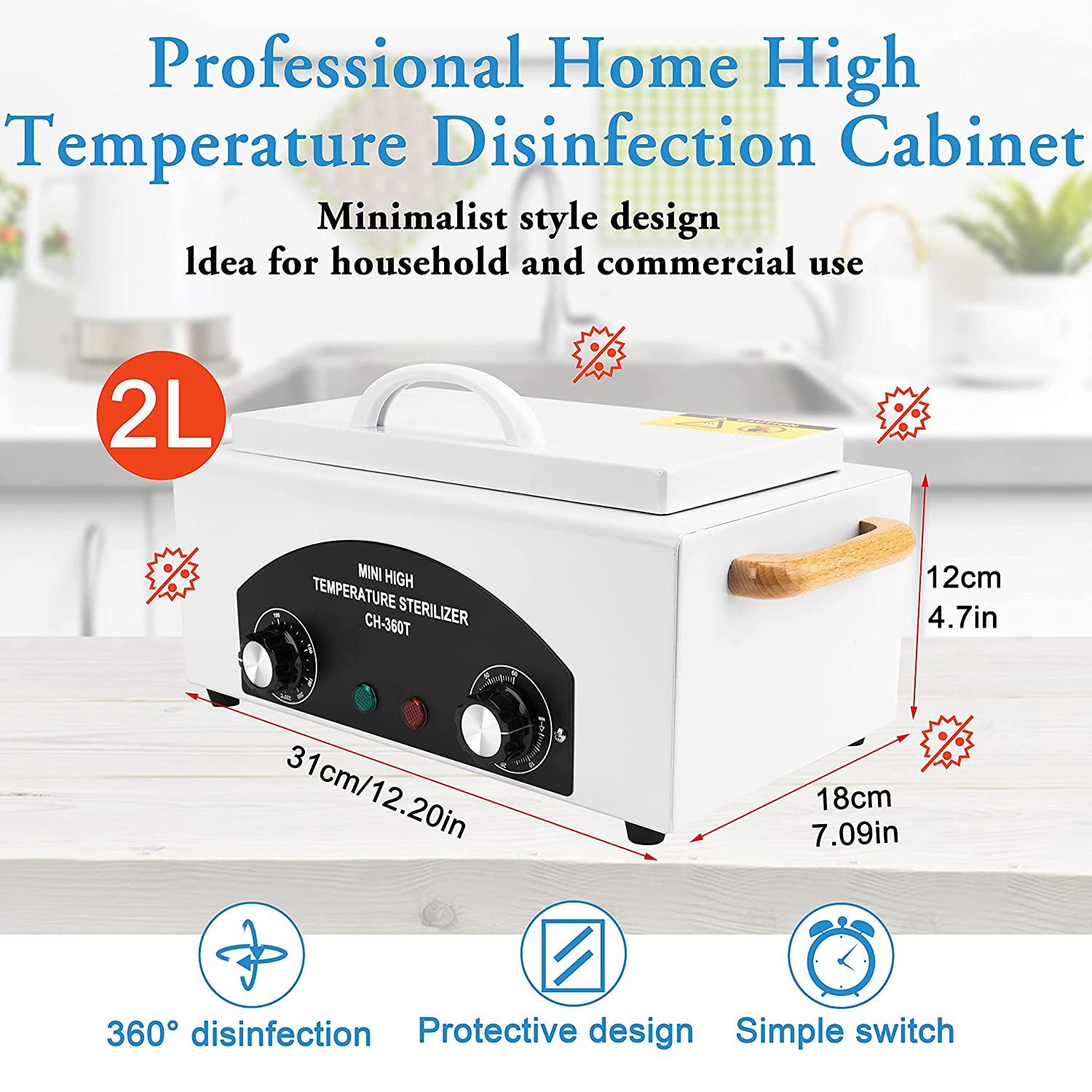 2L Hot Towel Cabinet with Stainless Tray - High Temp Nail Salon ...