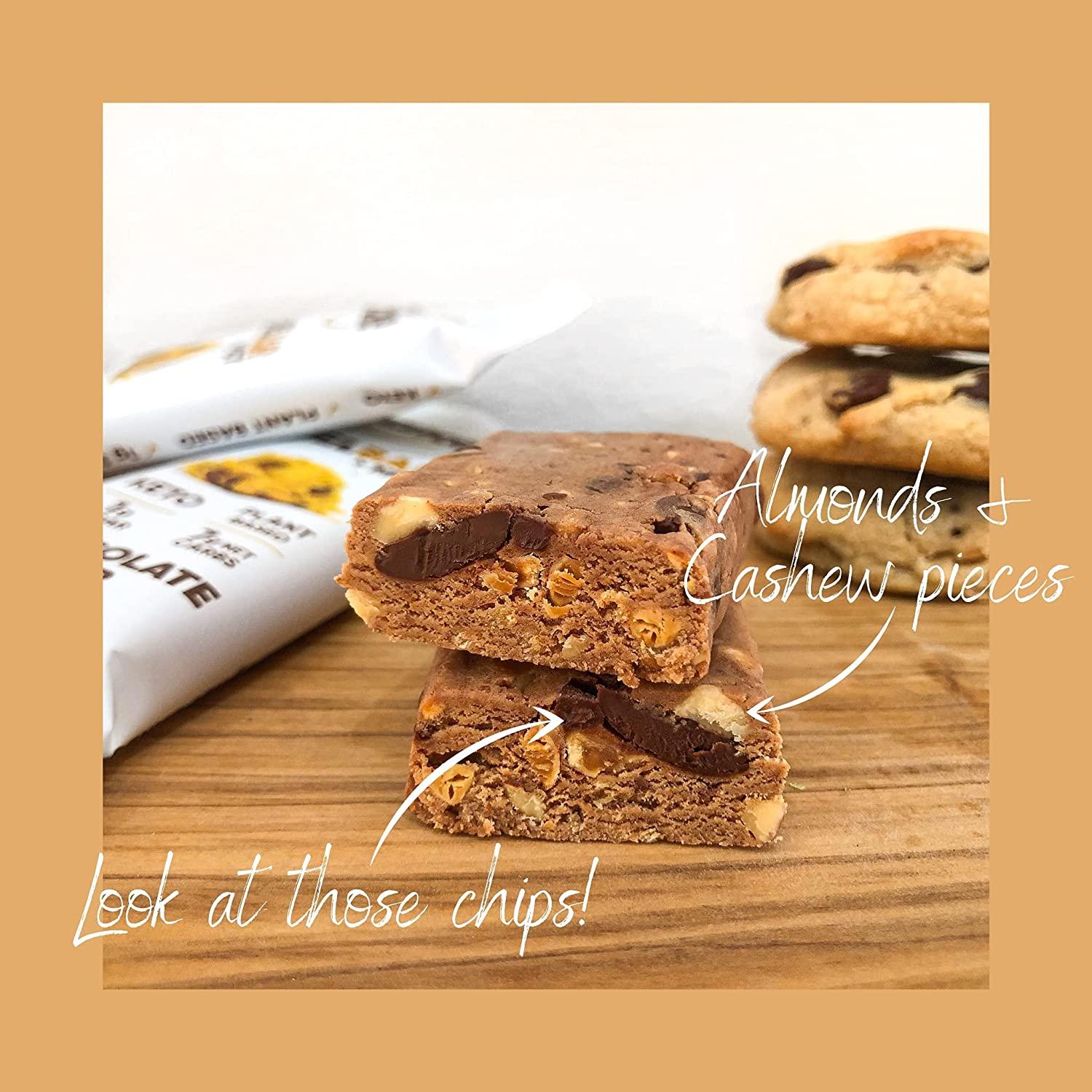 Buff Bake Fuel Bar Keto Protein Bars Variety Sampler 12 Pack - Vegan ...