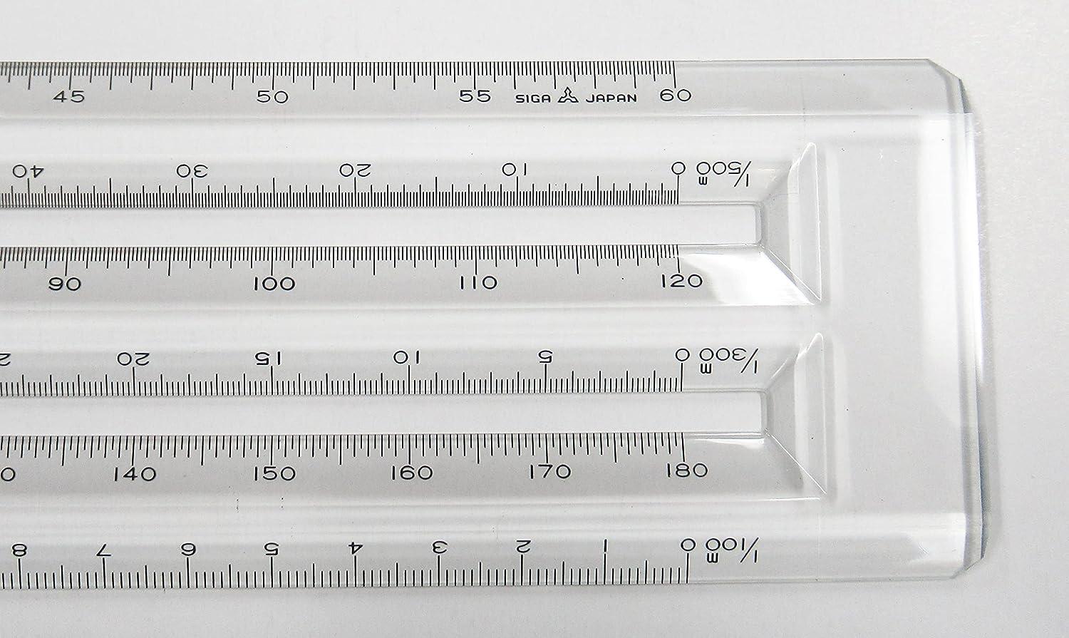 Uchida hexa scale 30cm 1-882-0130 (japan import) | Buy Now with Express International Delivery ...