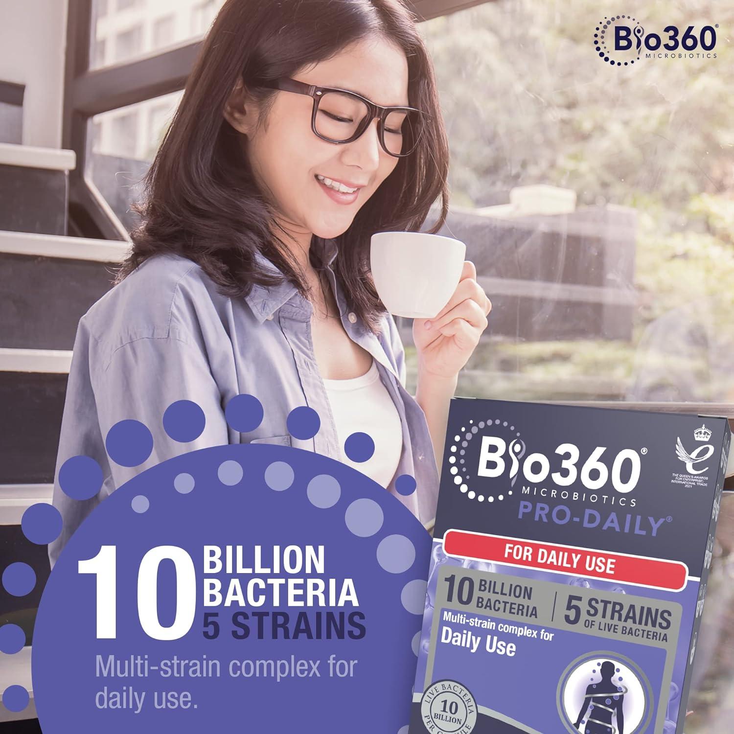 Natures Aid Bio360 Pro-Daily 10 Billion Bacteria | 30 Capsules | Buy ...