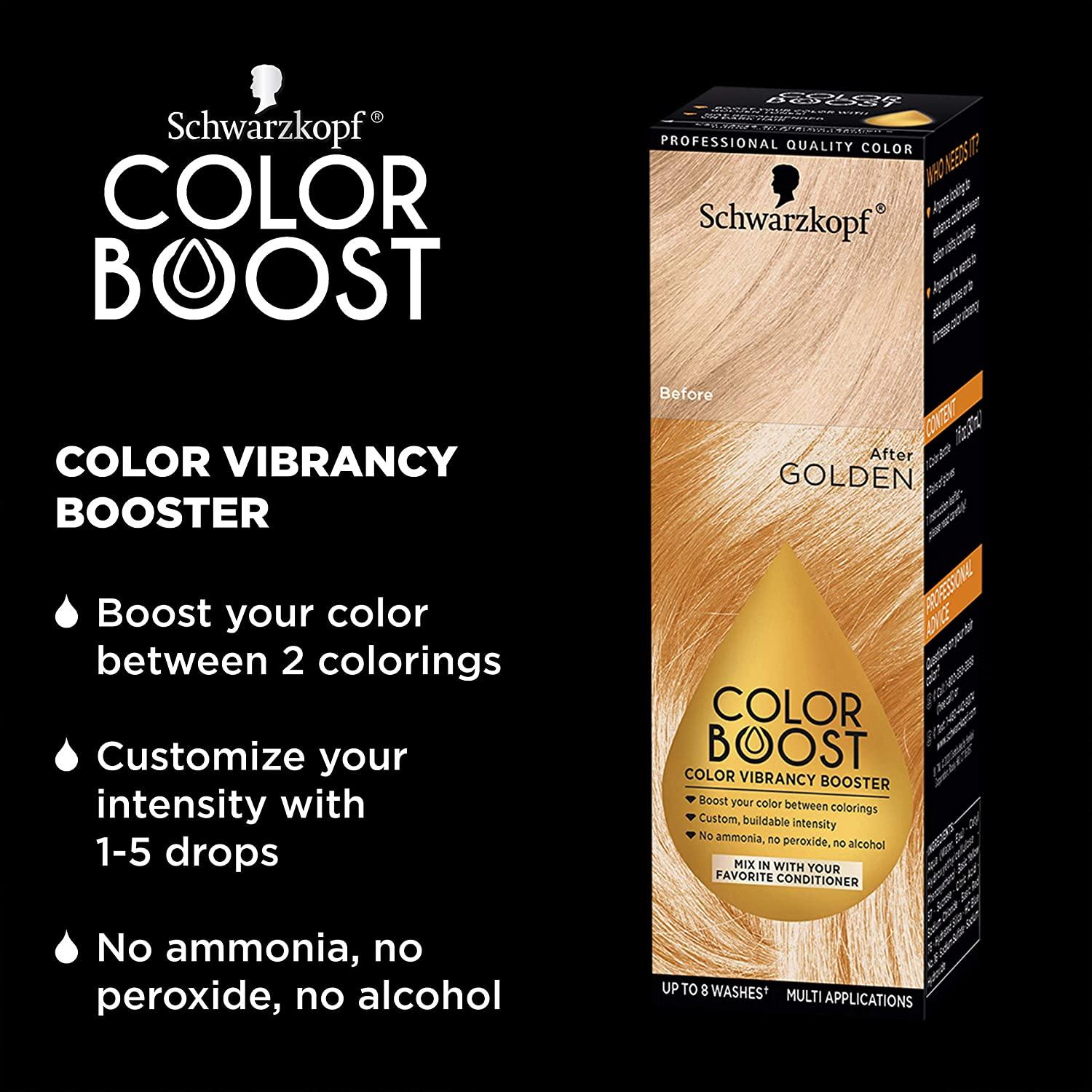 Schwarzkopf Color Boost Golden Vibrancy Booster | Buy Now with Express ...