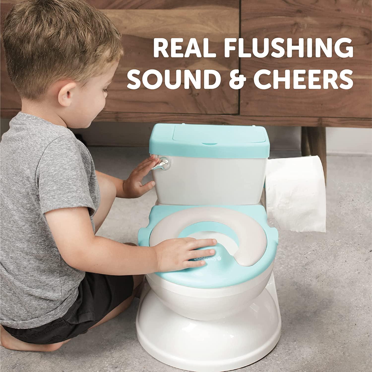 Real Feel Potty with Wipes Storage | Transition Seat & Disposable ...