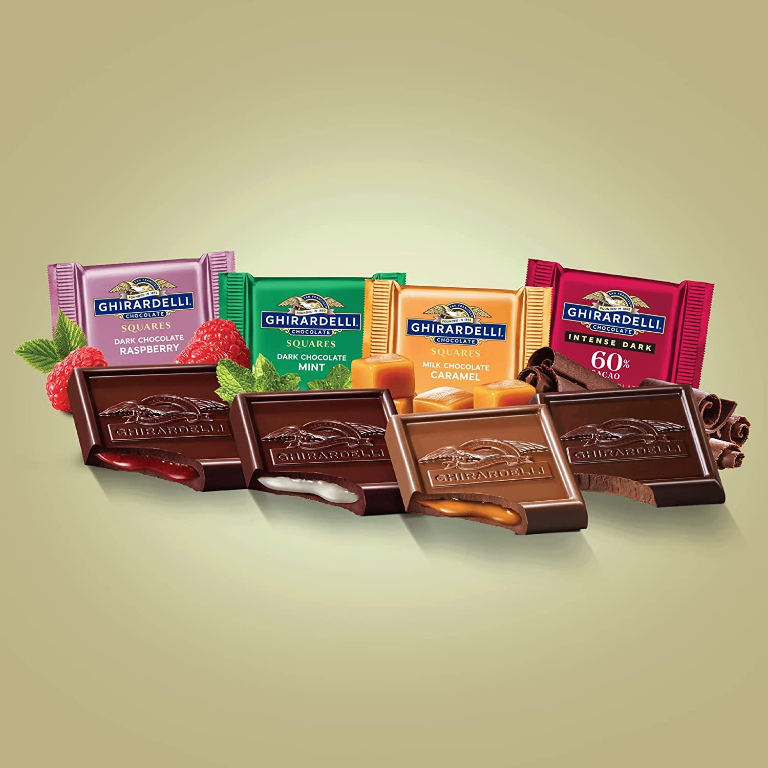 Ghirardelli Assorted Squares XL Bag - 15.77 Ounce | Indulgent Chocolate ...