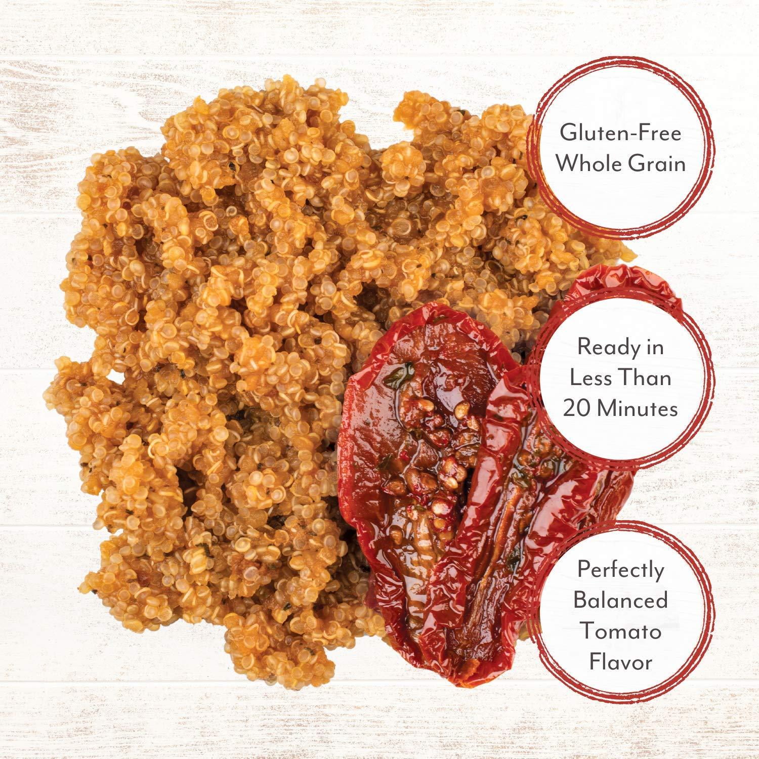 Roland Foods Sun-Dried Tomato Seasoned Quinoa - Gluten Free, Imported ...