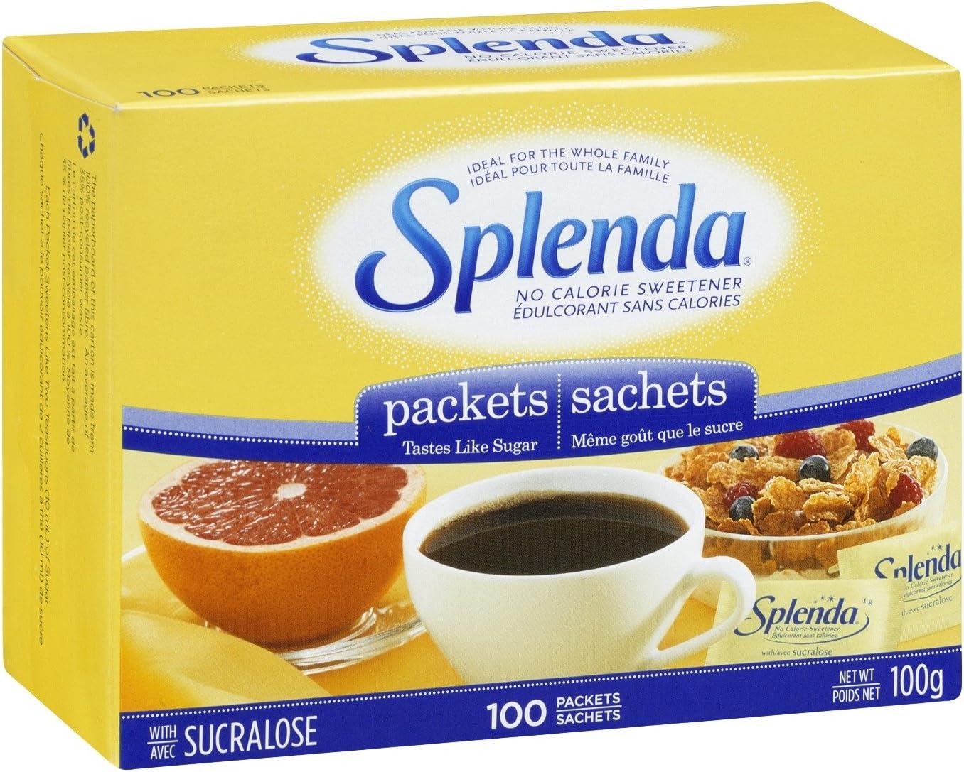 Splenda No Calorie Sweetener 100 Packets | Buy Now with Express ...